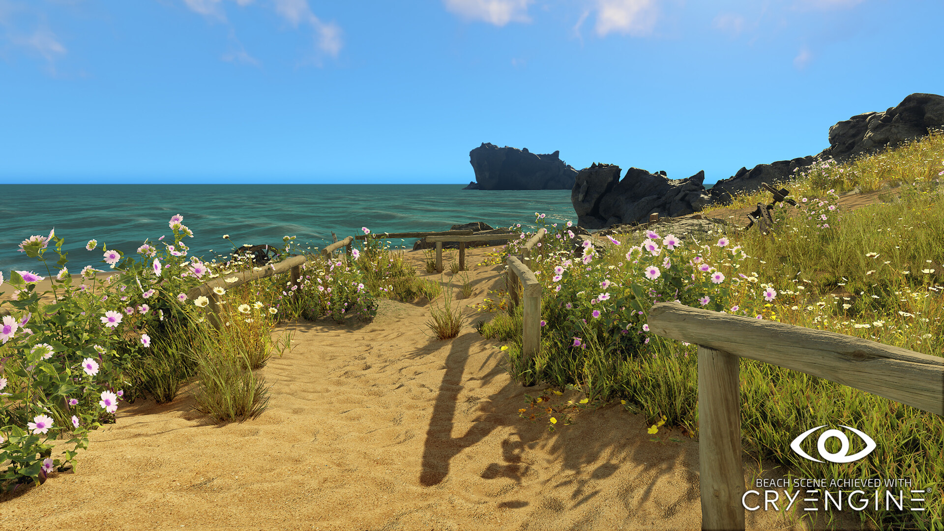 Mark Bos - Beach Scene - CryEngine V (5)