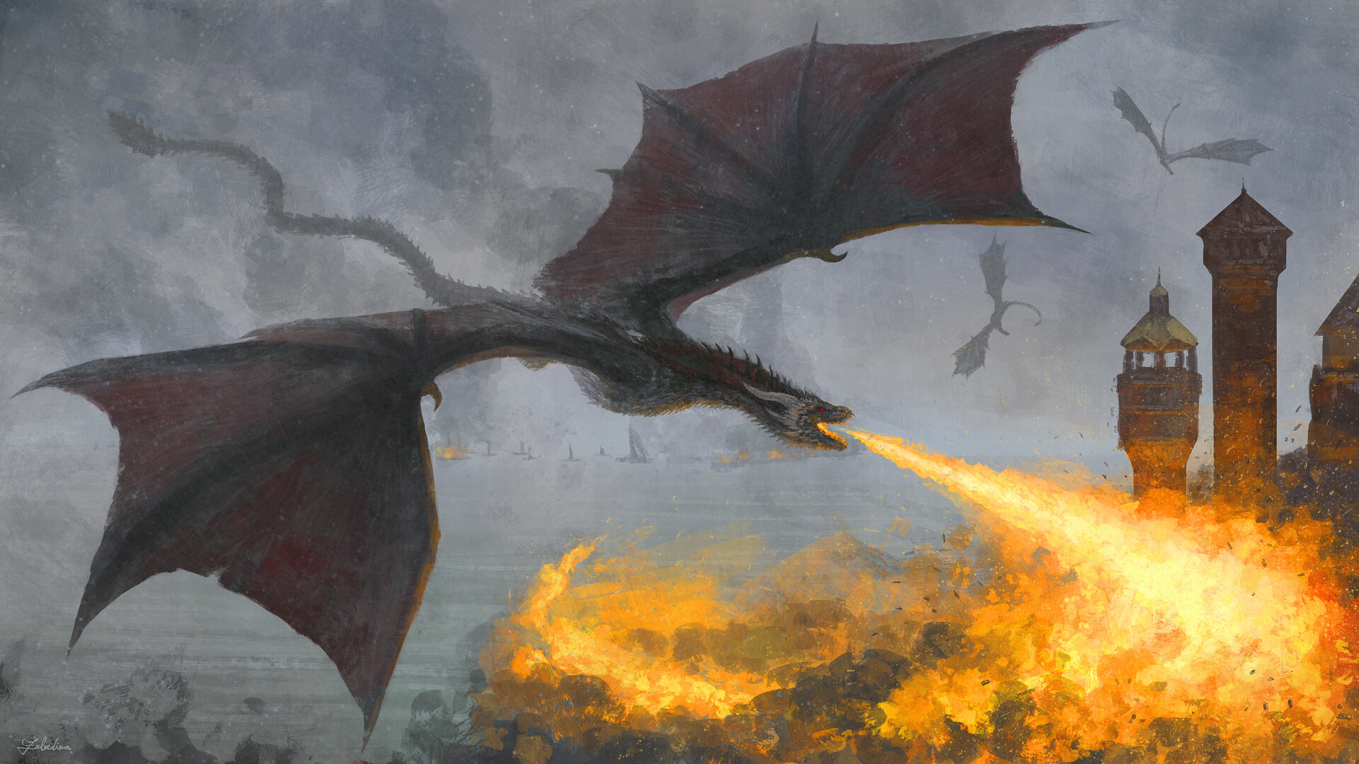 ArtStation - +Dragon Fire+