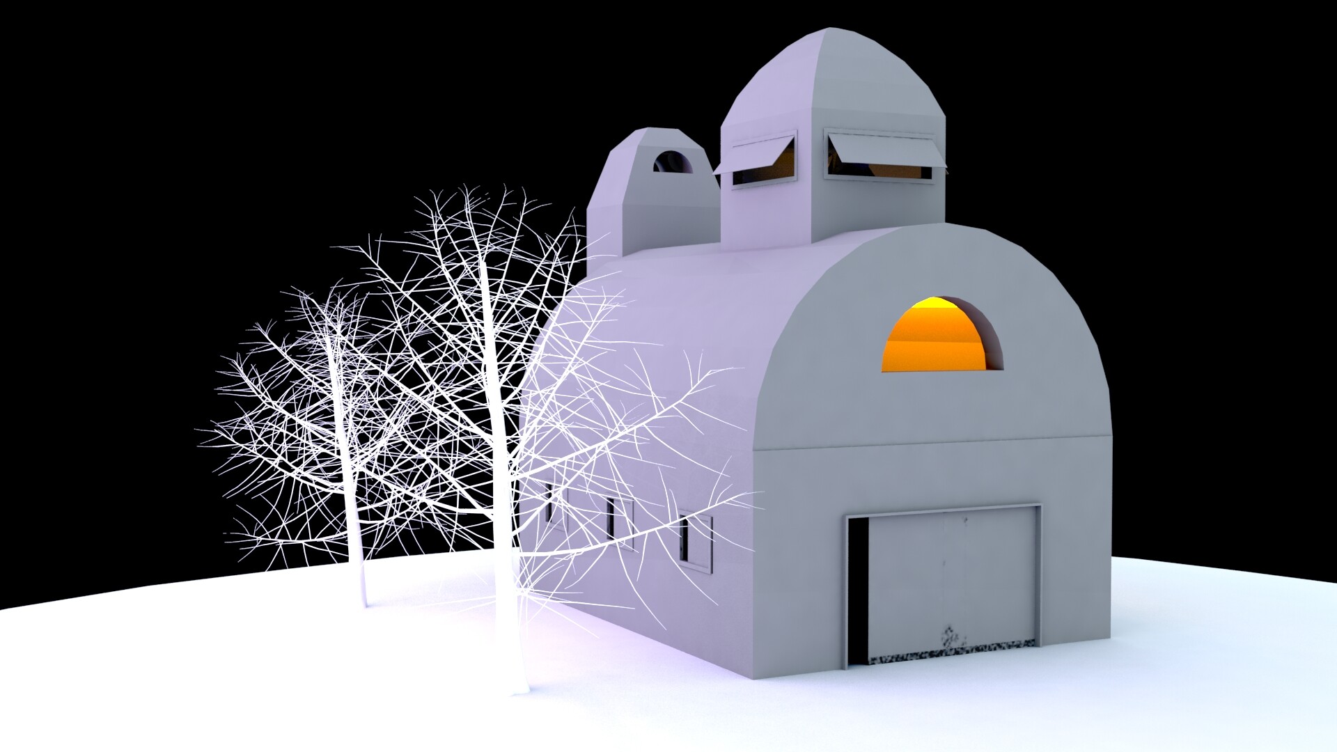 ArtStation - Barn 3D Model