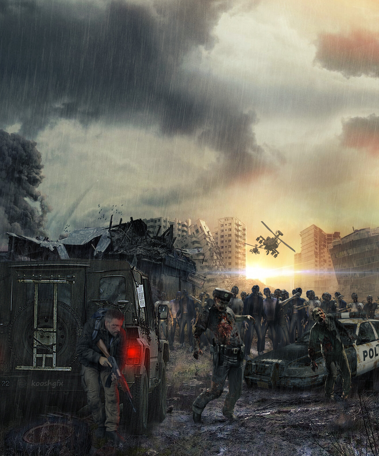 Zombie Apocalypse Art