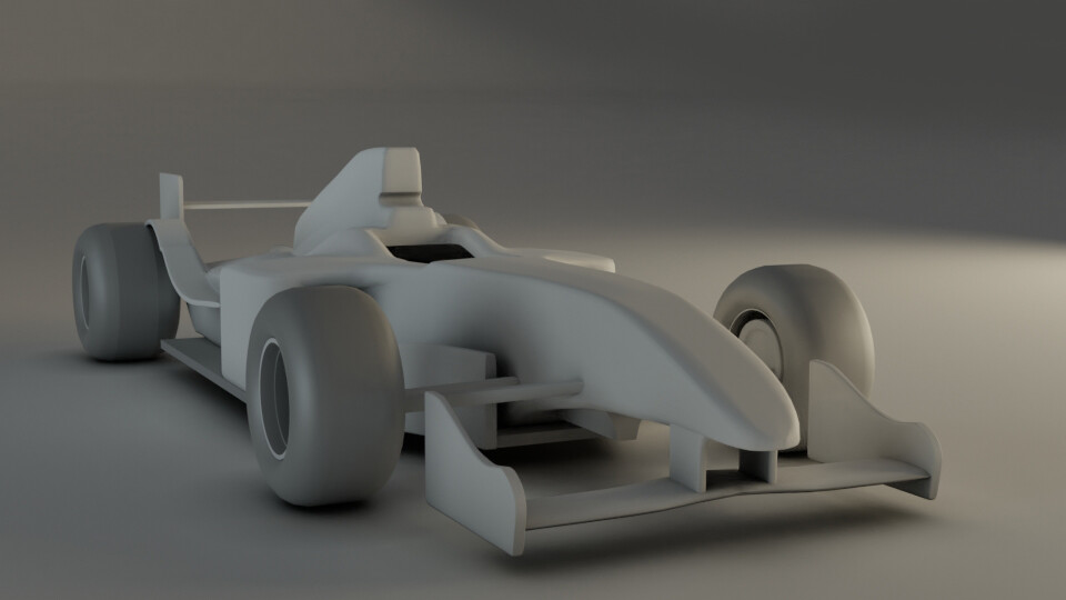 ArtStation - Untextured Formula 1