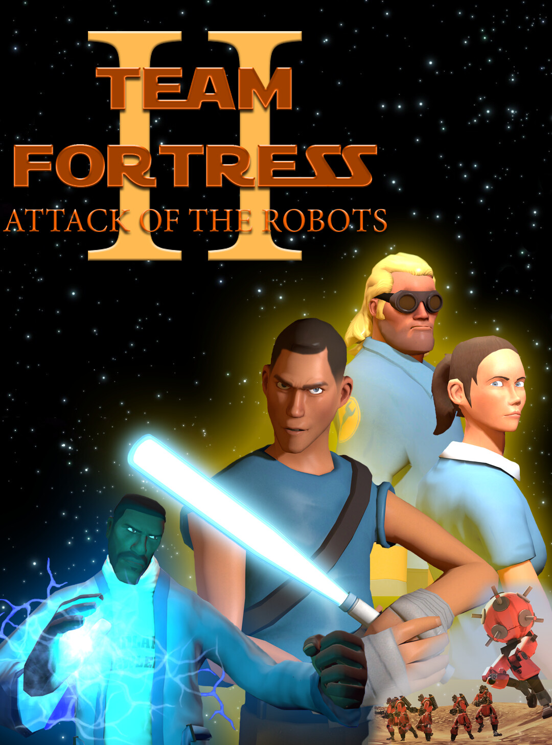 ArtStation - Attack of the Robots