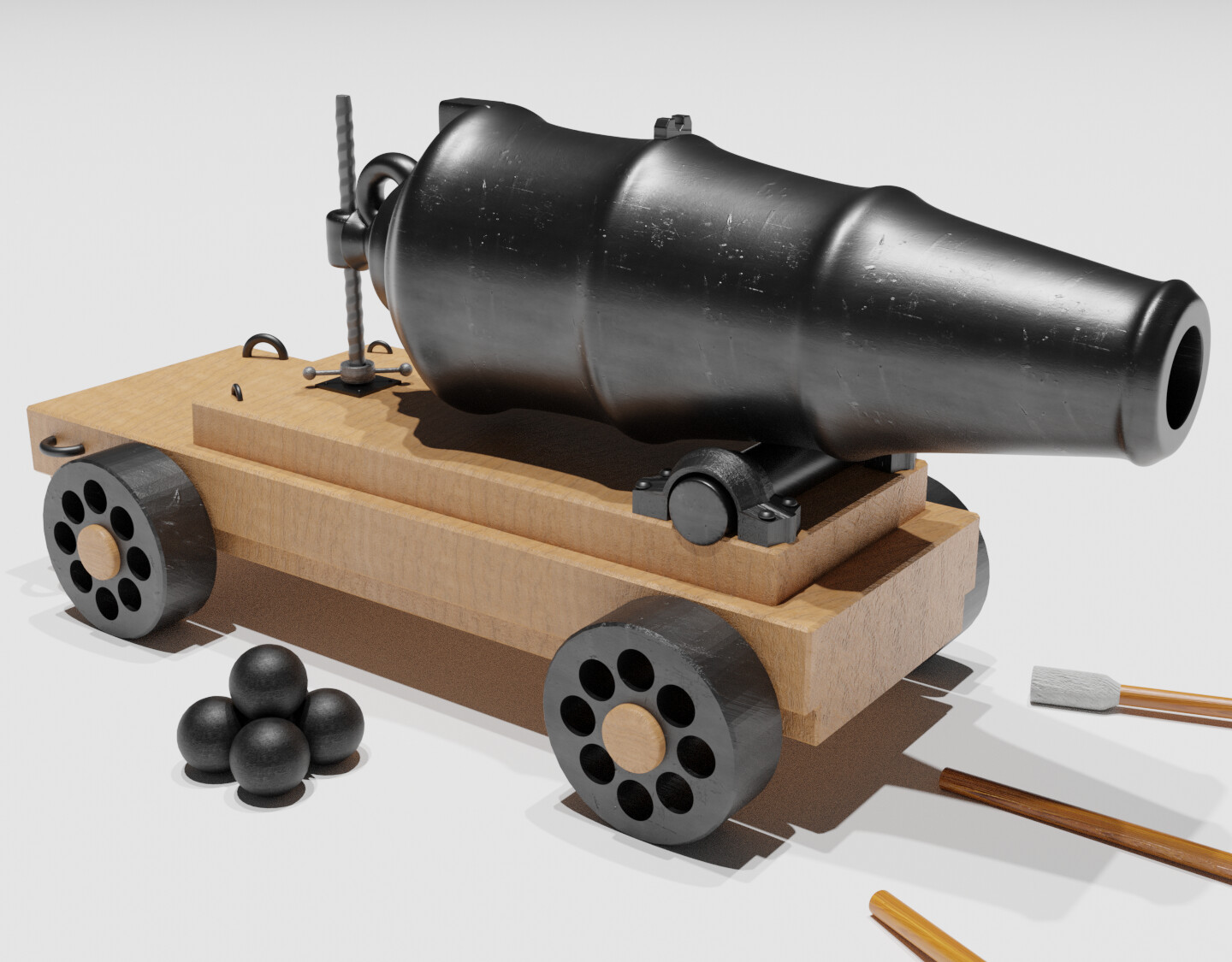 Isa Dahdouli - Generic Carronade Cannon