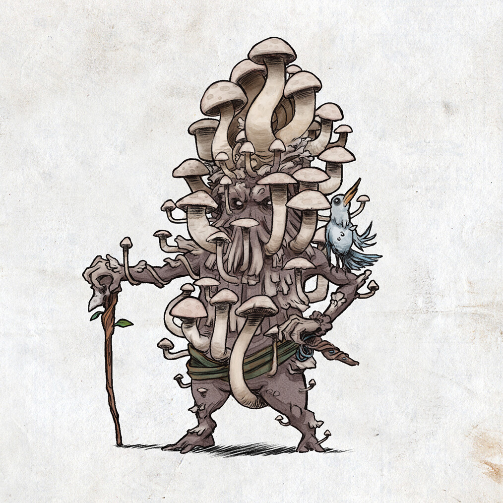 ArtStation - Mushroom folk 03
