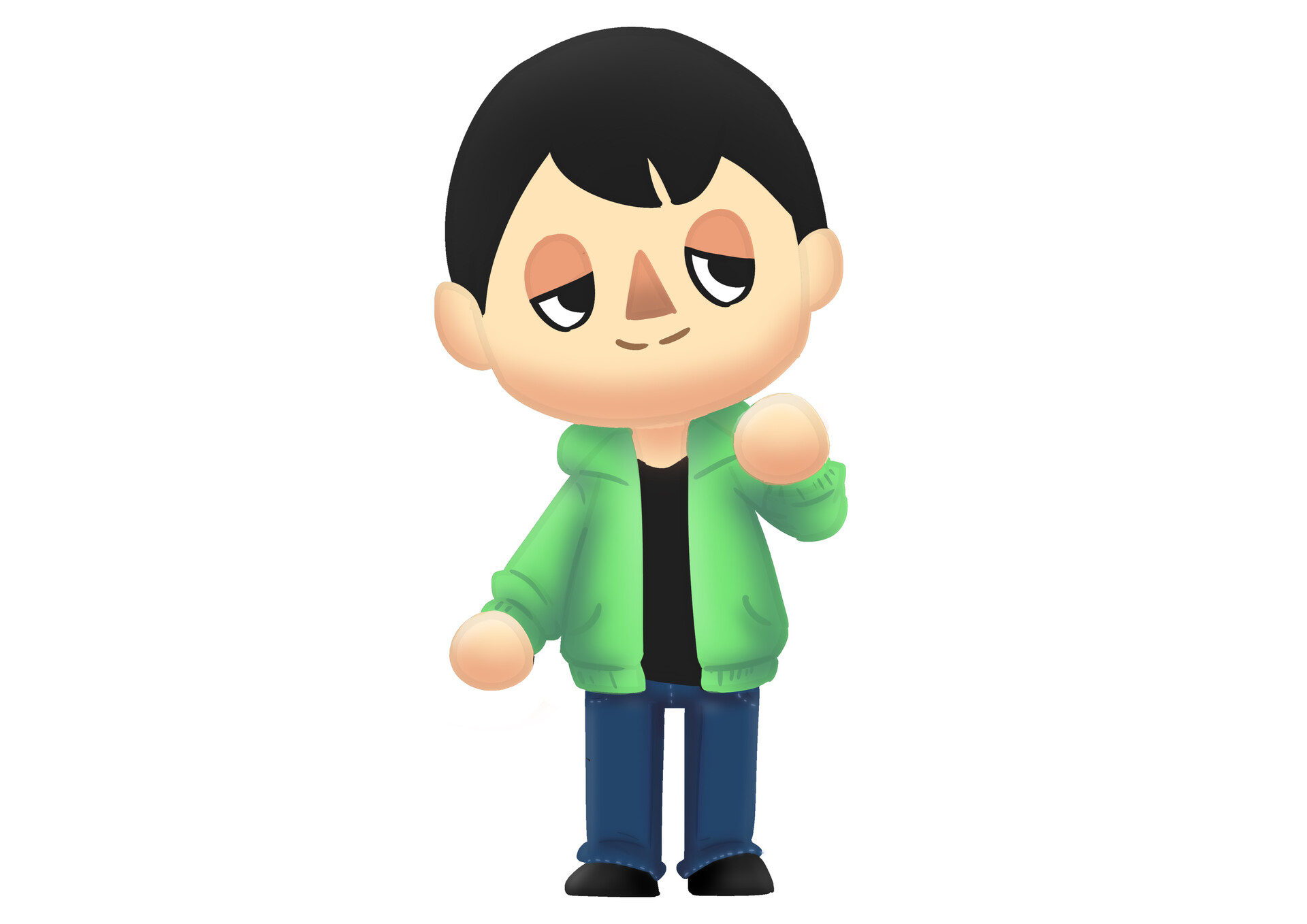 ArtStation - Animal Crossing My character