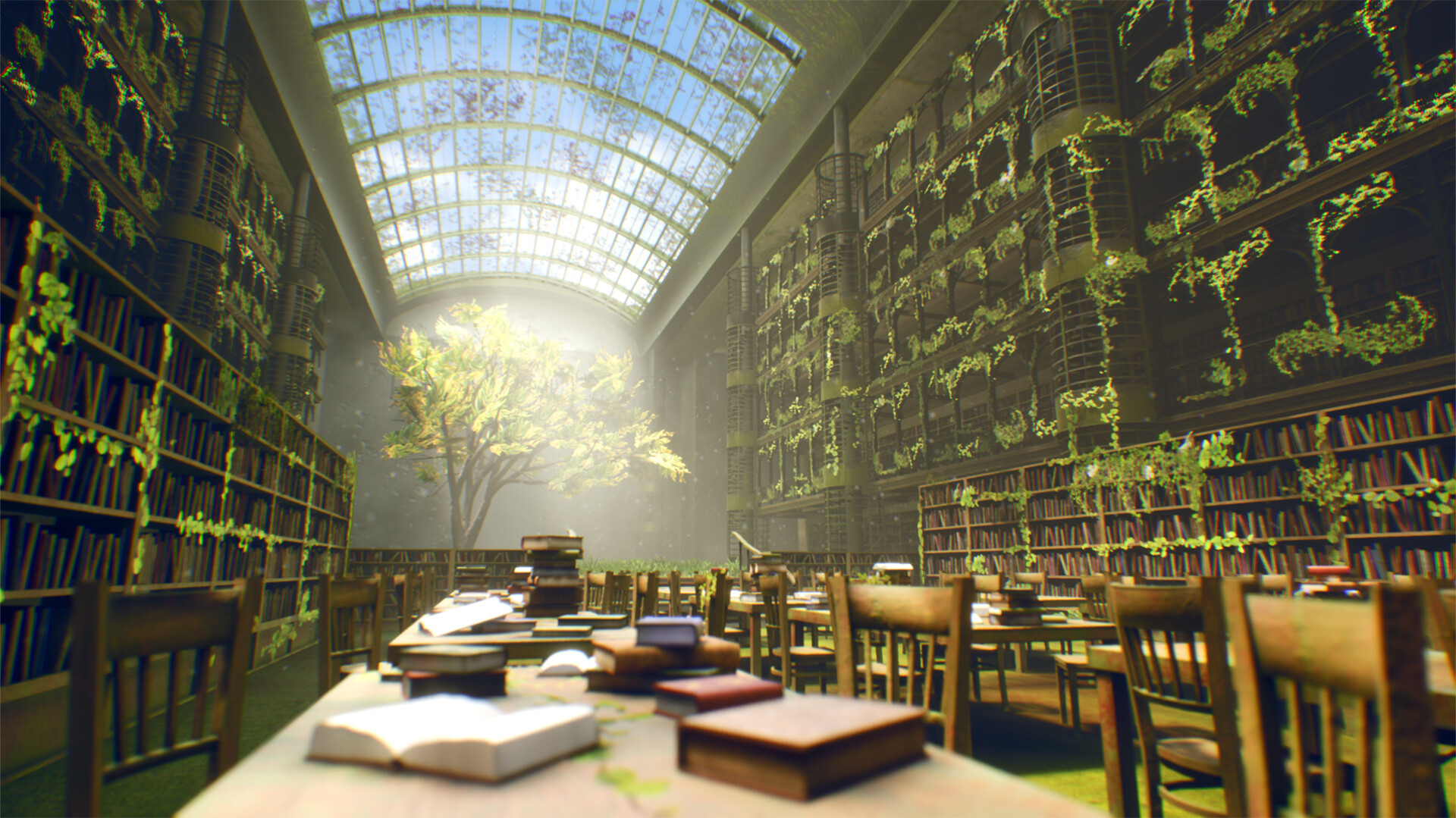 ArtStation - The Greenhouse library