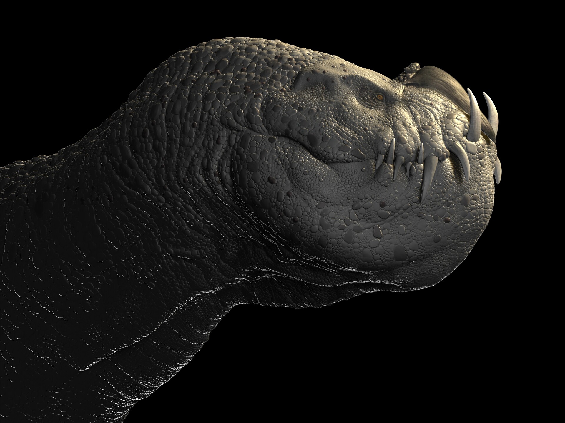 ArtStation - Scaly creature