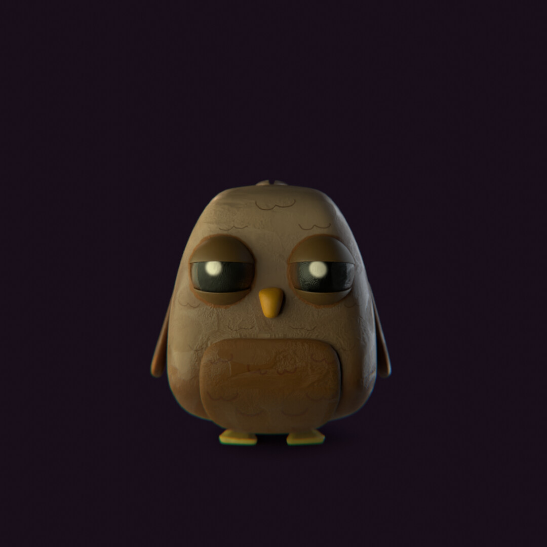 ArtStation - Brown Owl Character