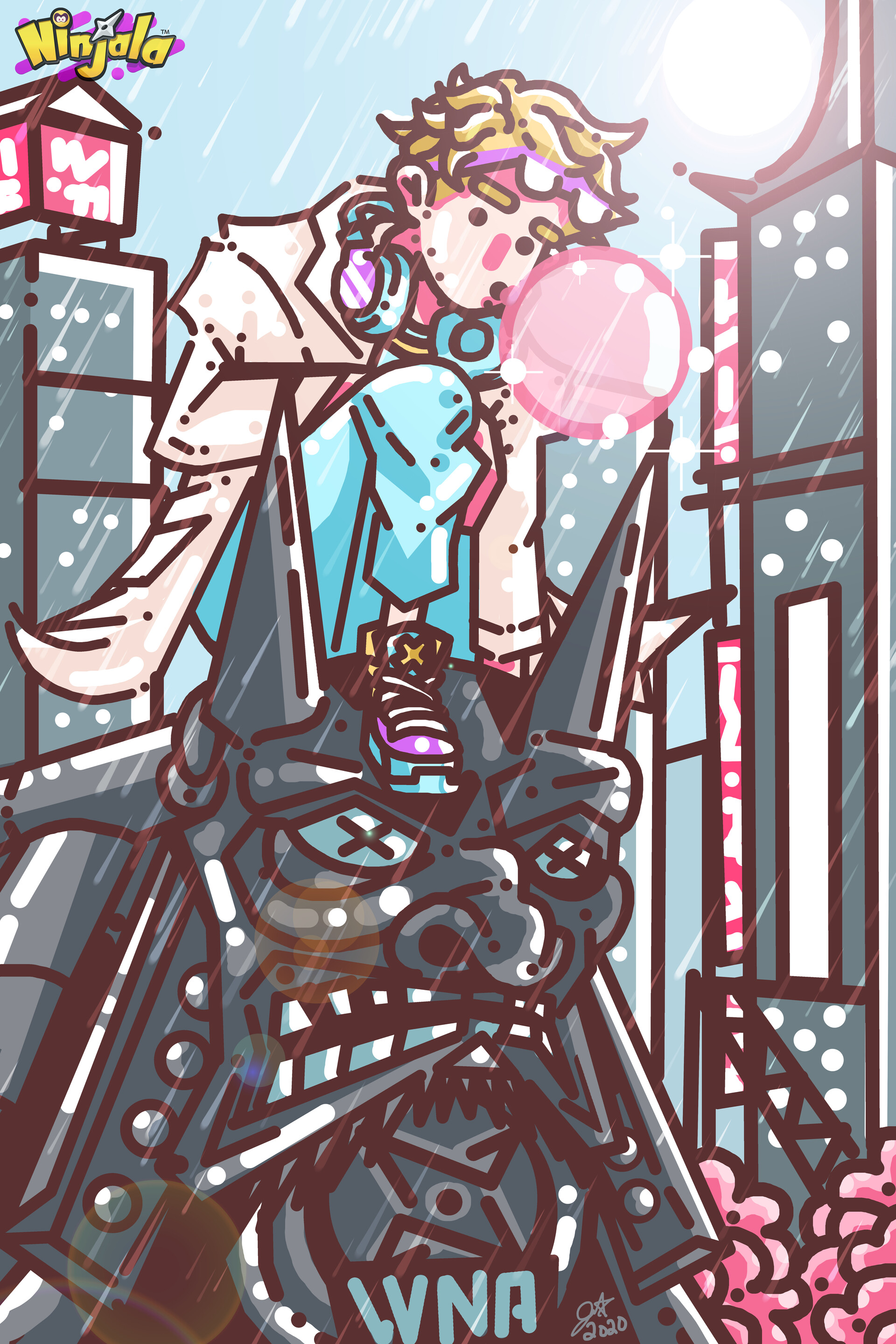 ArtStation - Ninjala Burton FANART, Jo Torres