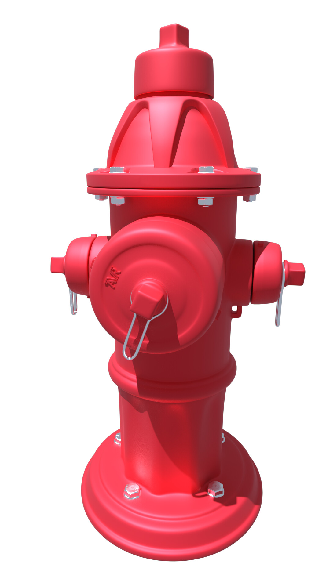 ArtStation - Fire Hydrant - High to Low Poly