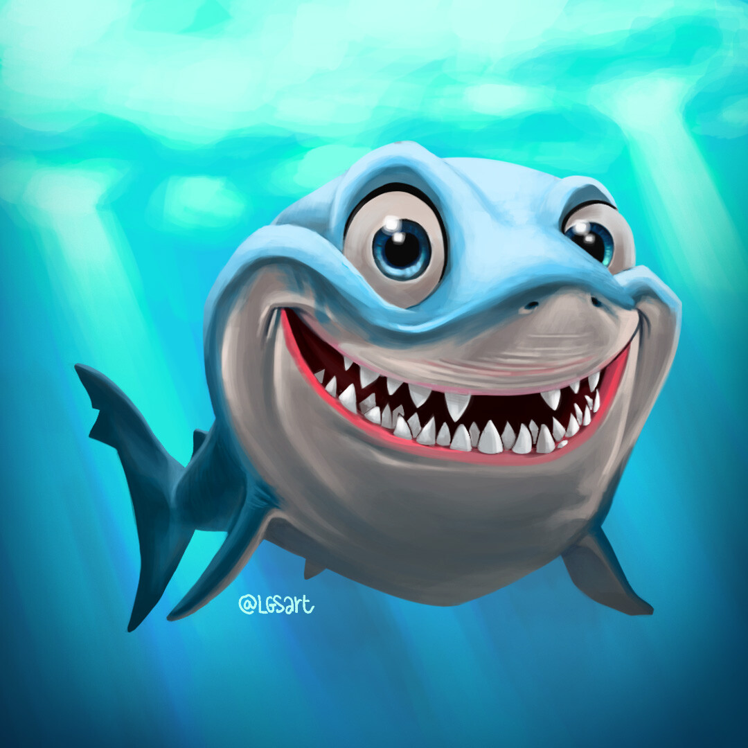 ArtStation - Baby Shark - Pixar Style