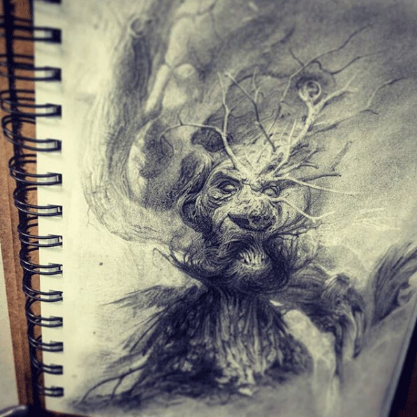 anthropomorphic tree creatures