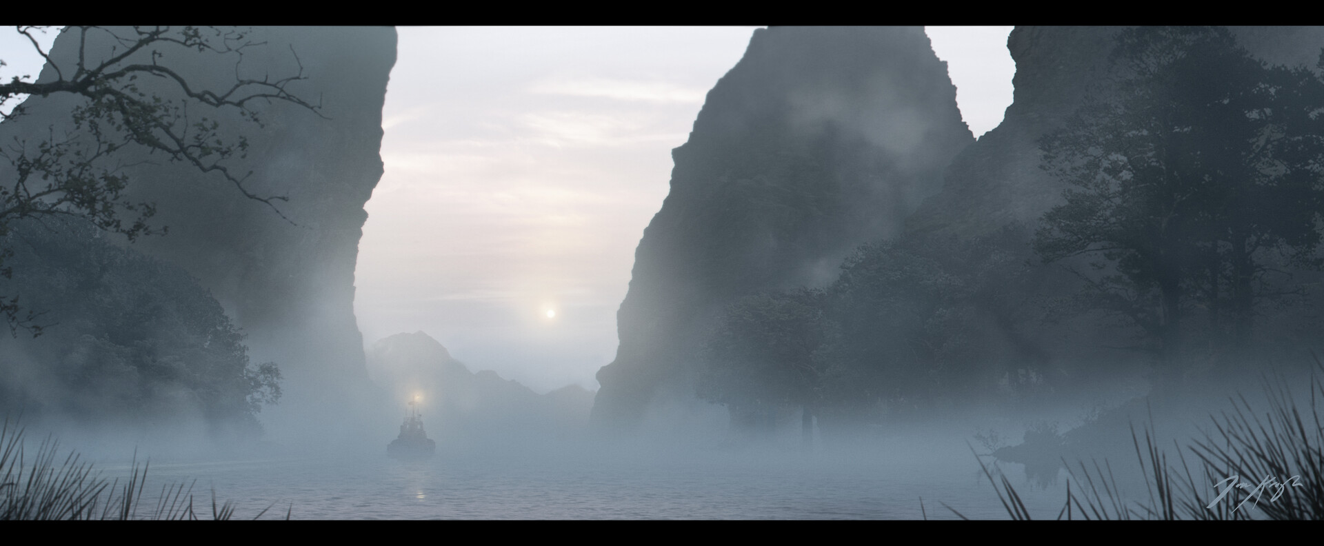 ArtStation - Misty River