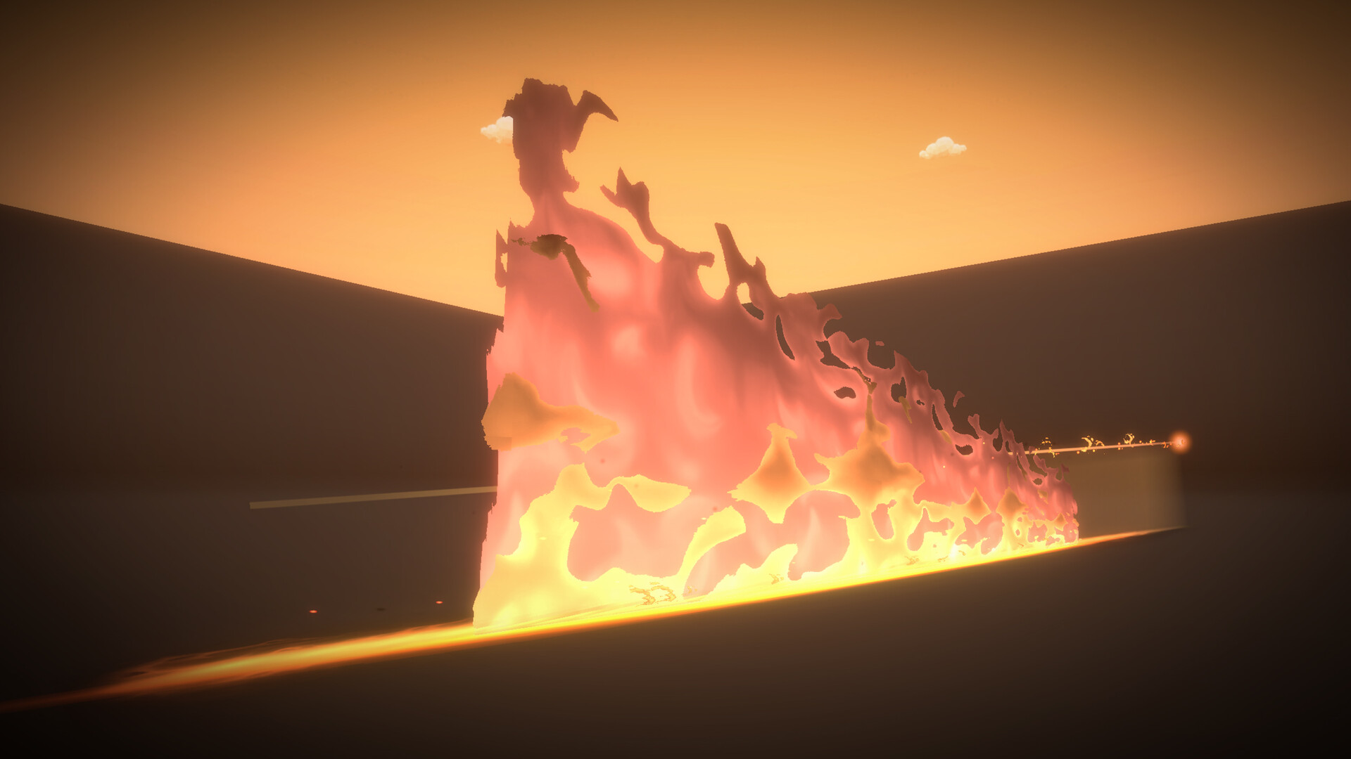 Gabriel Aguiar - Valorant Phoenix Fire Wall VFX Remake in Unity