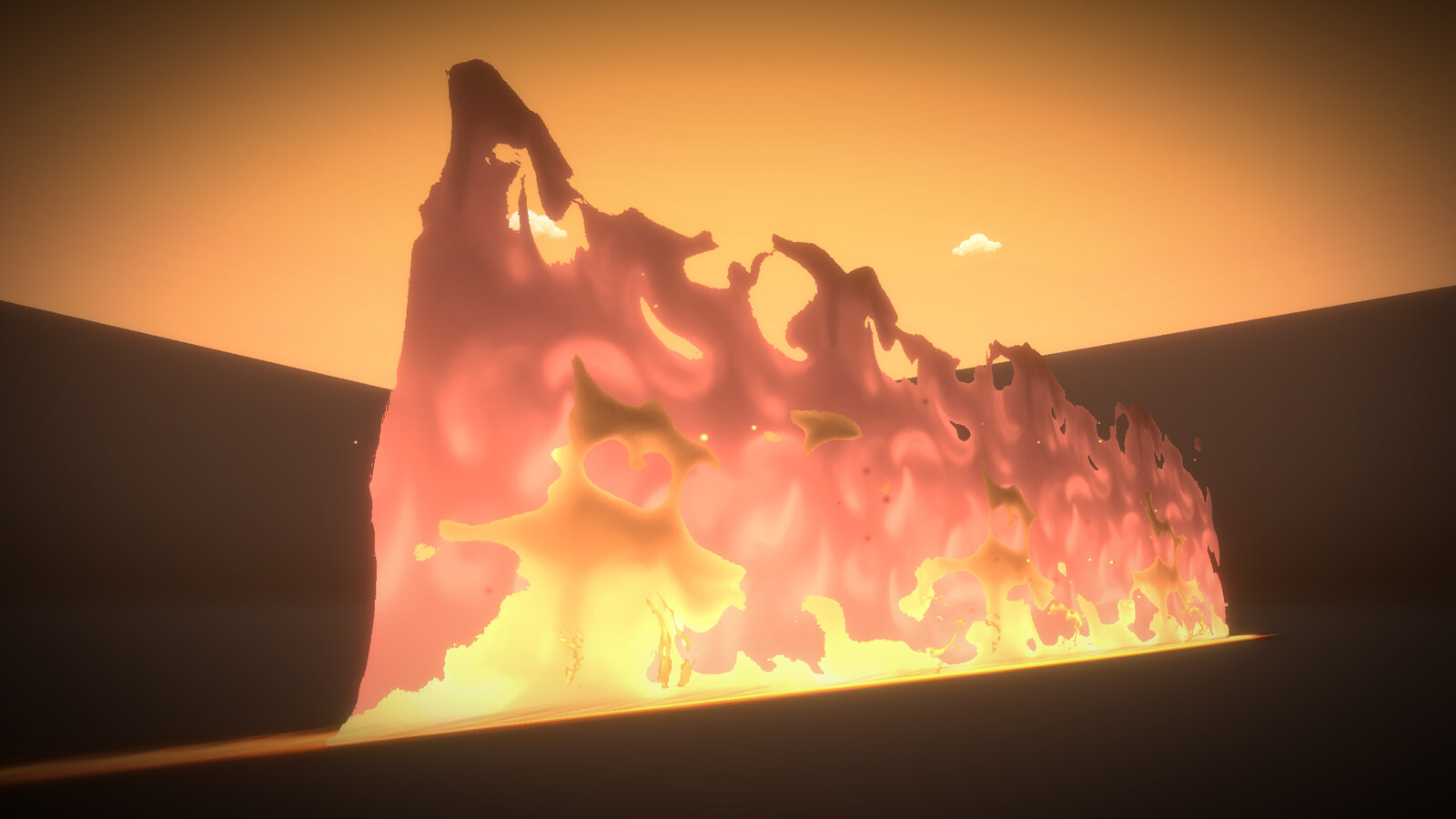 Gabriel Aguiar - Valorant Phoenix Fire Wall VFX Remake in Unity