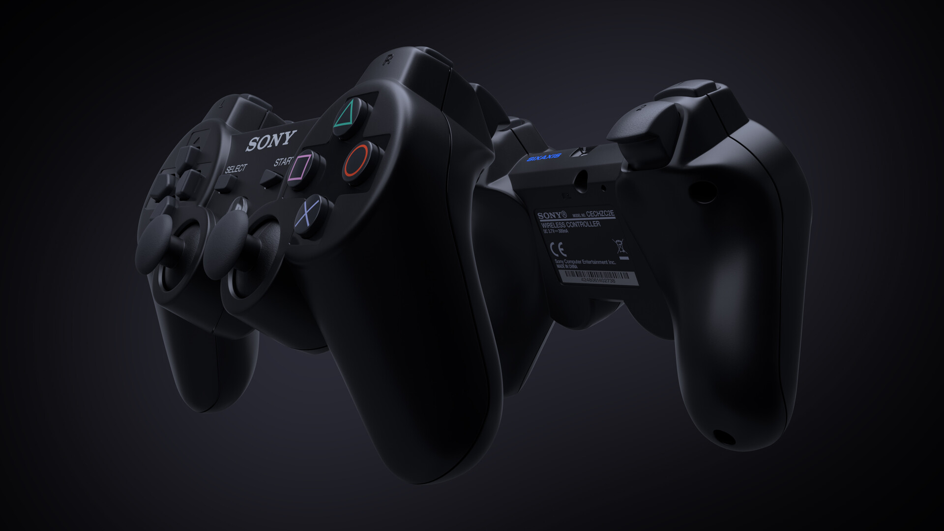 Playstation 3 Controller Back