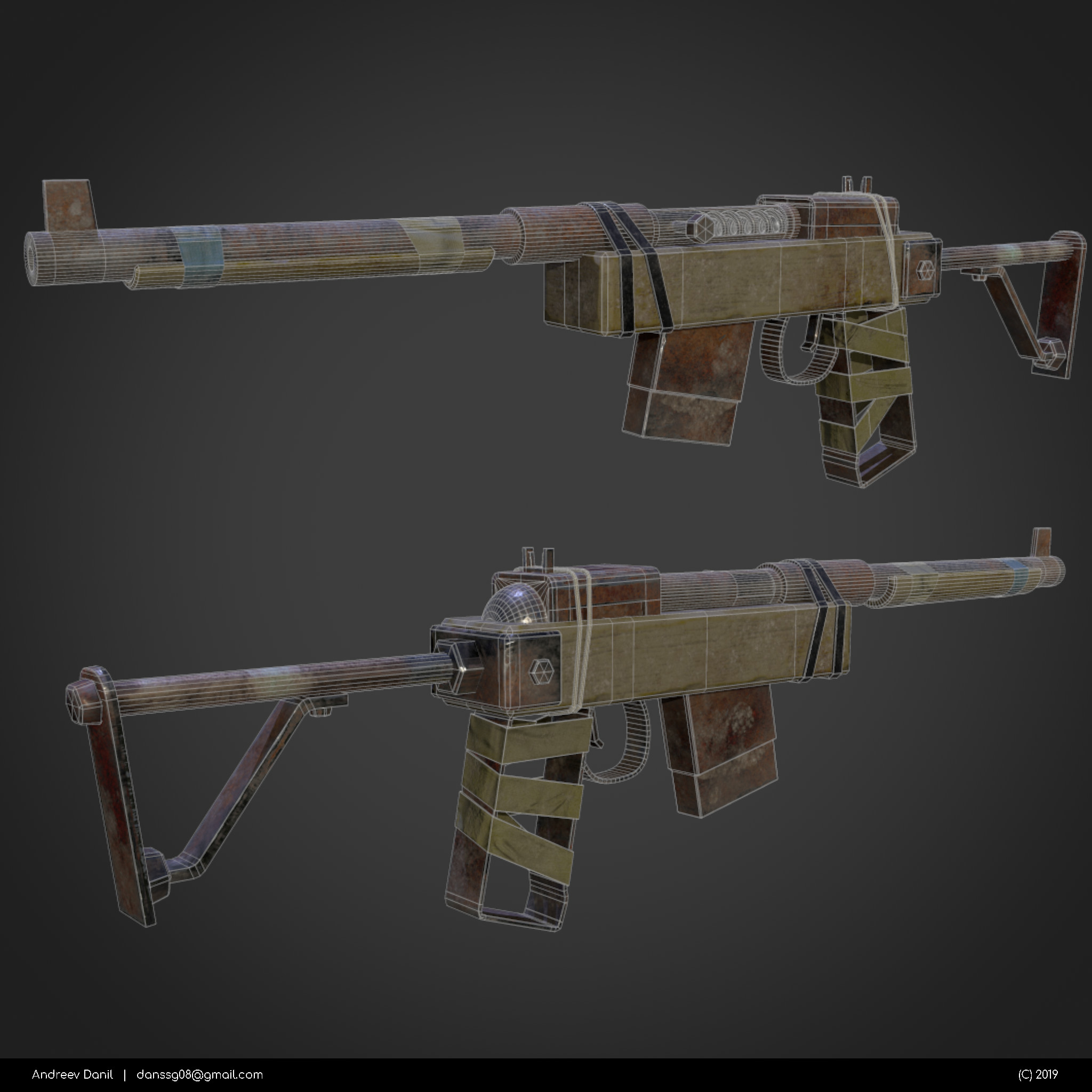 Danil Andreev - Rust Semi-automatic rifle