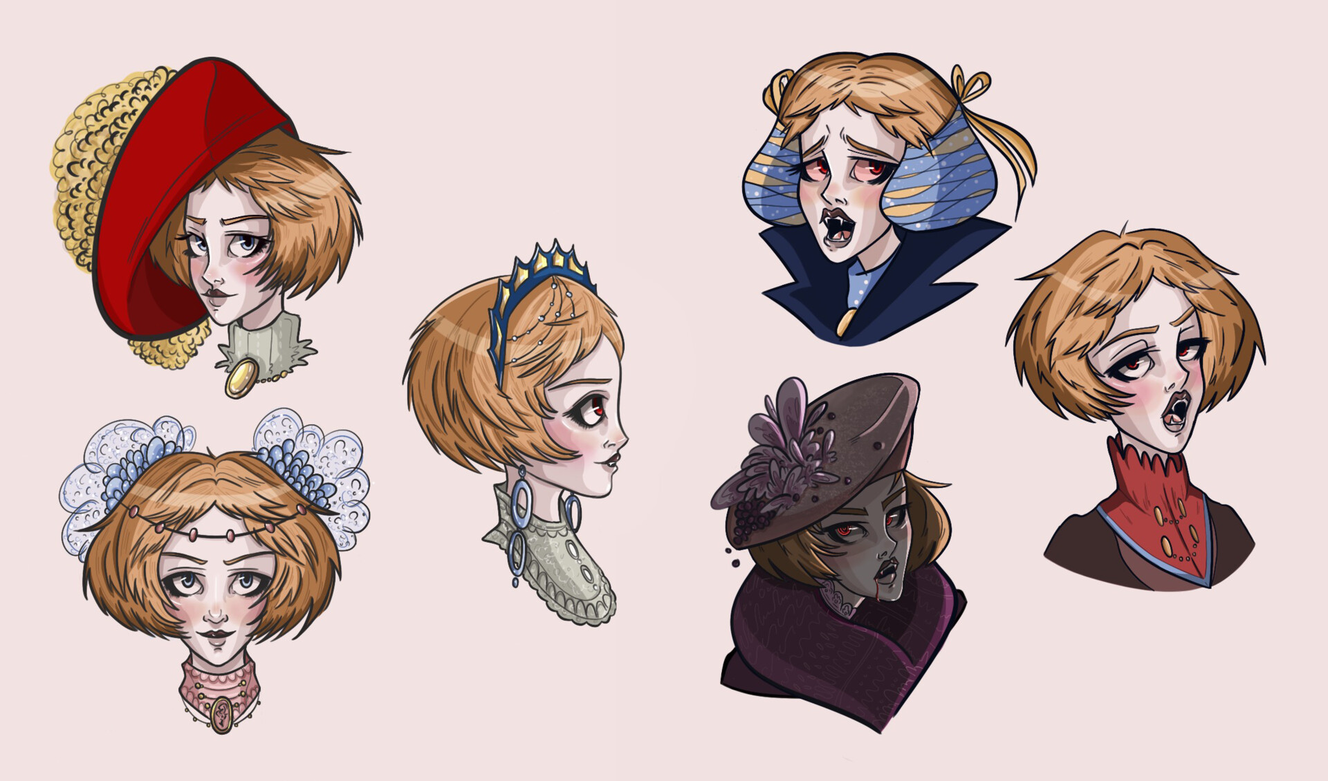 ArtStation - Character Design | Vampire