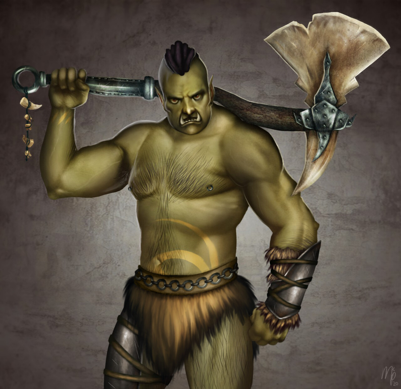 Orc Axe Skyrim