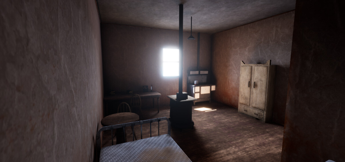 ArtStation - Great Depression Era Apartment