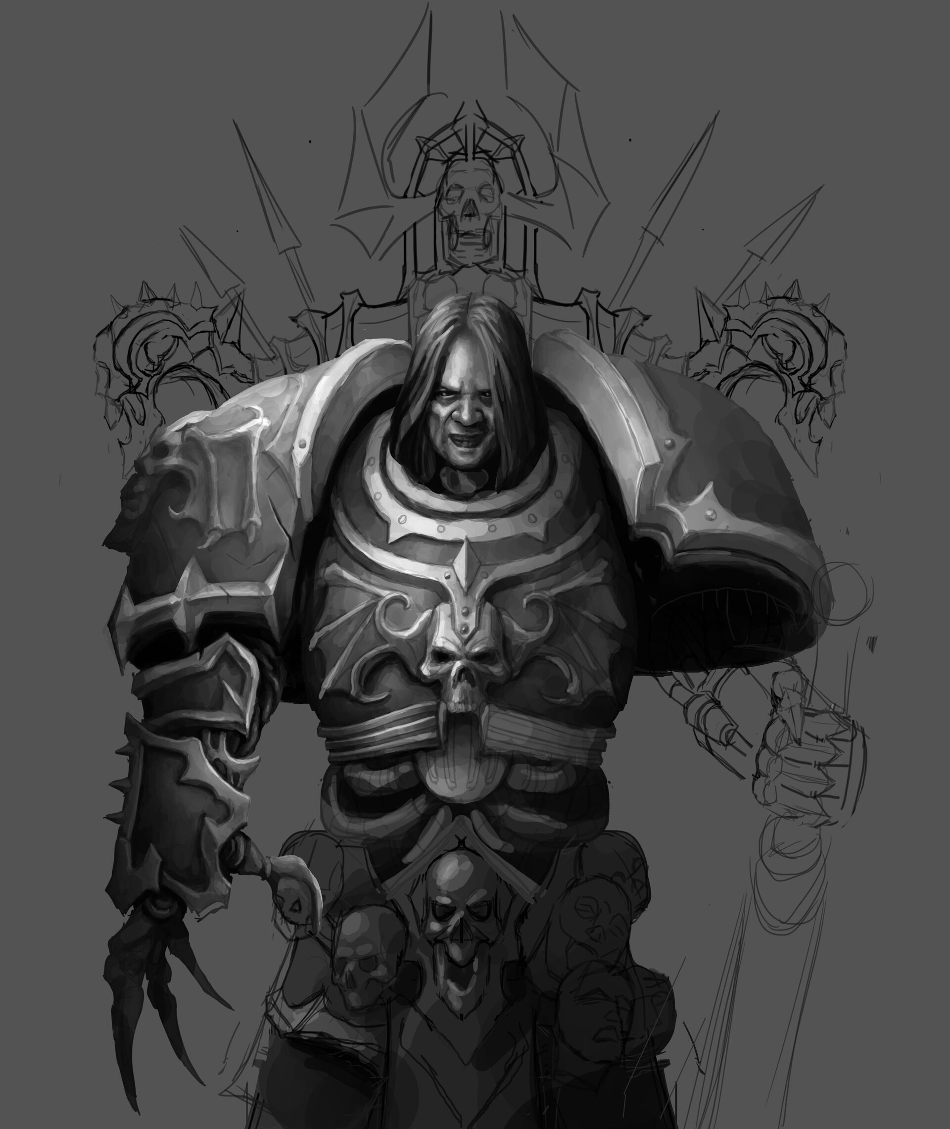 Ge Qiao - Night Lords Astartes