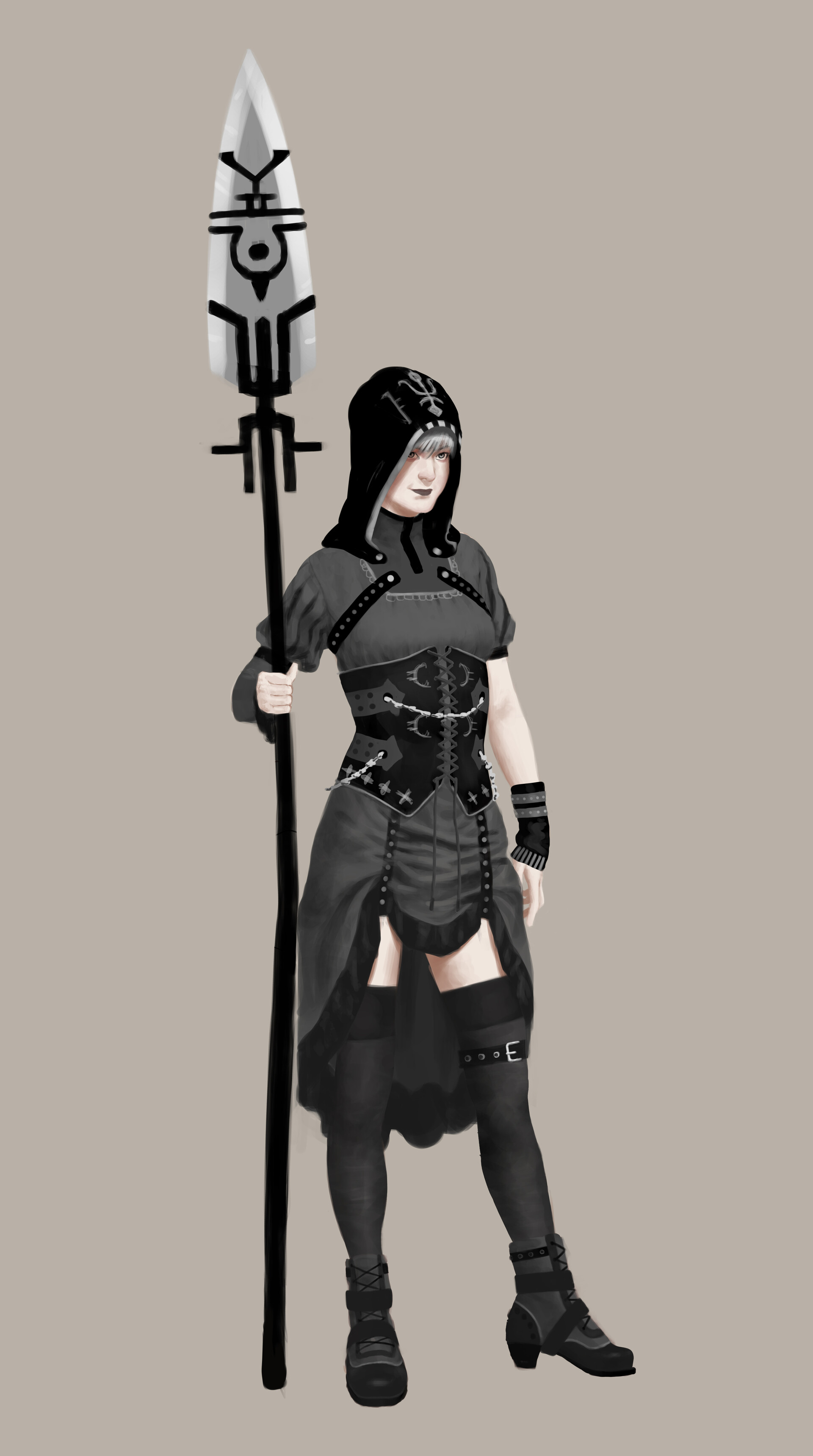 ArtStation - Steampunk Warrior
