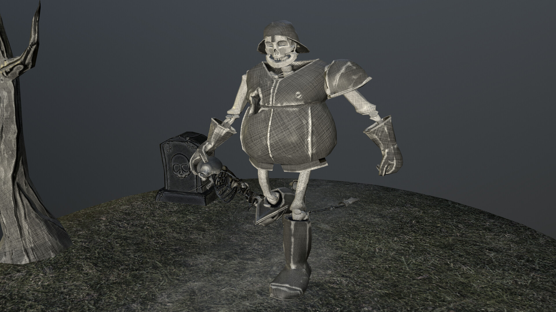 ArtStation - Dead A Head - Heavy Skeleton