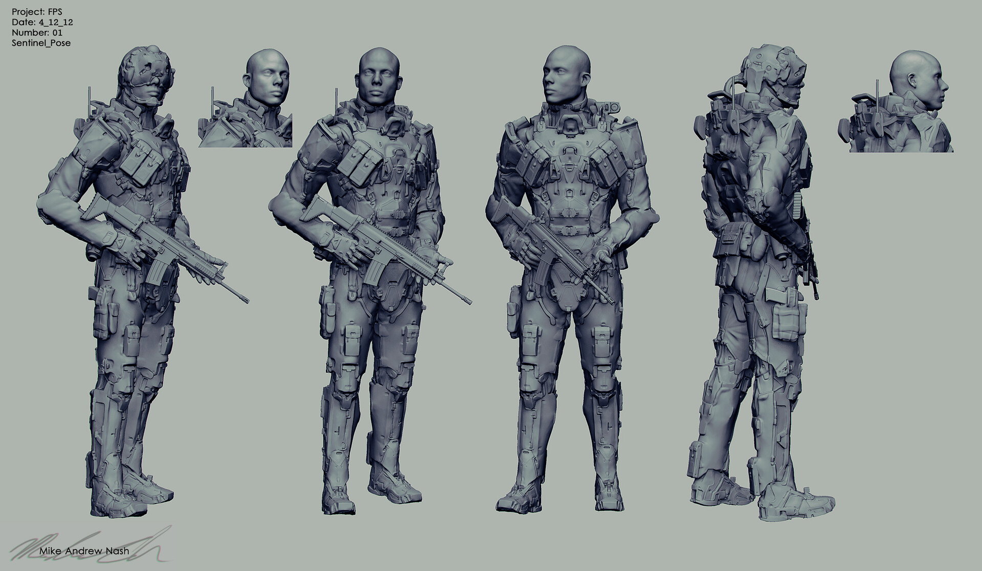 ArtStation - Call of Duty Character Concept