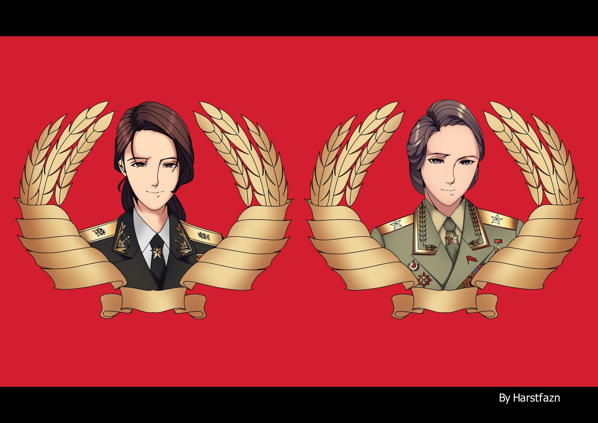 ArtStation - Red Heroes