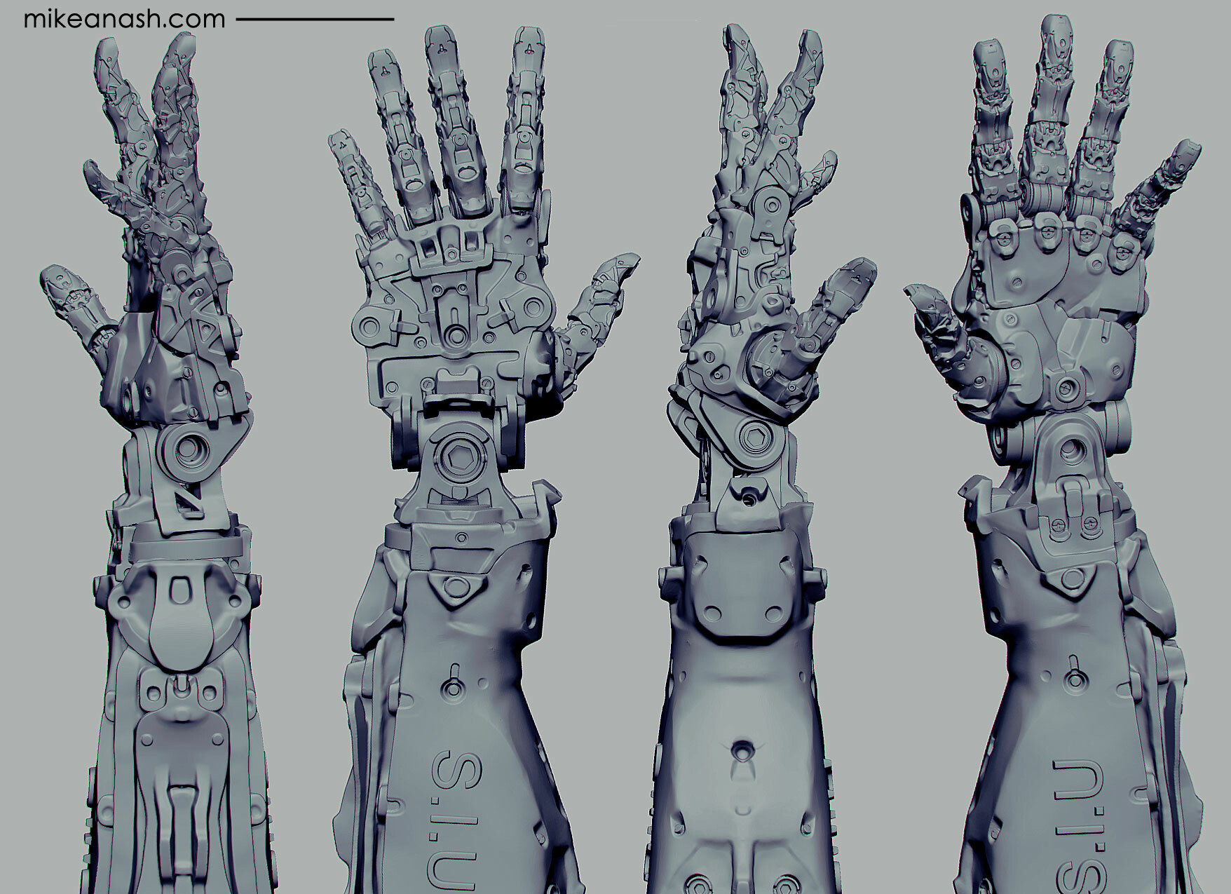 ArtStation - Robotic Hand Concept