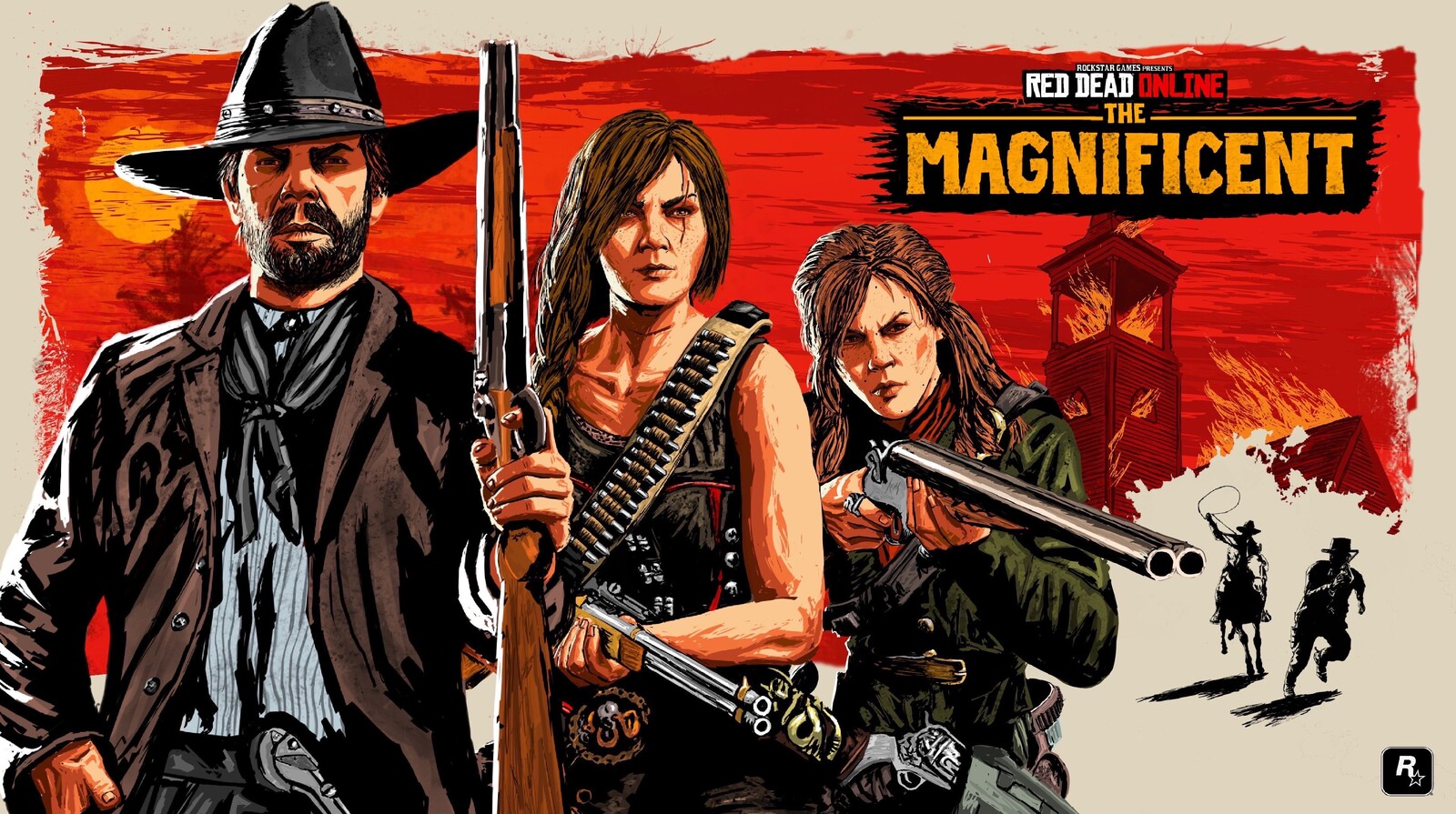 Rockstar South Art - Red Dead Online - The Magnificent Artwork