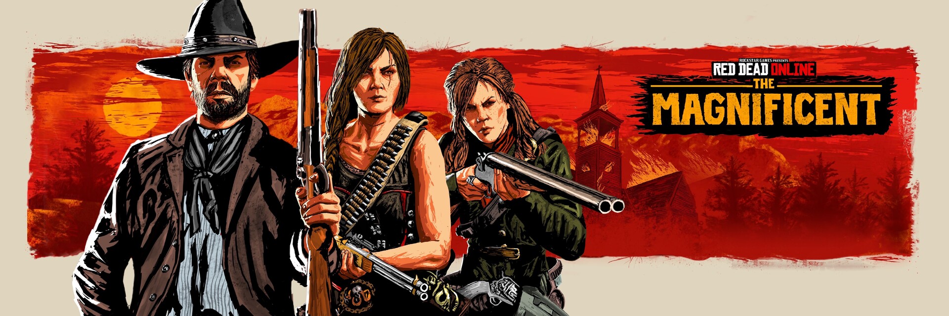 Rockstar South Art - Red Dead Online - The Magnificent Artwork