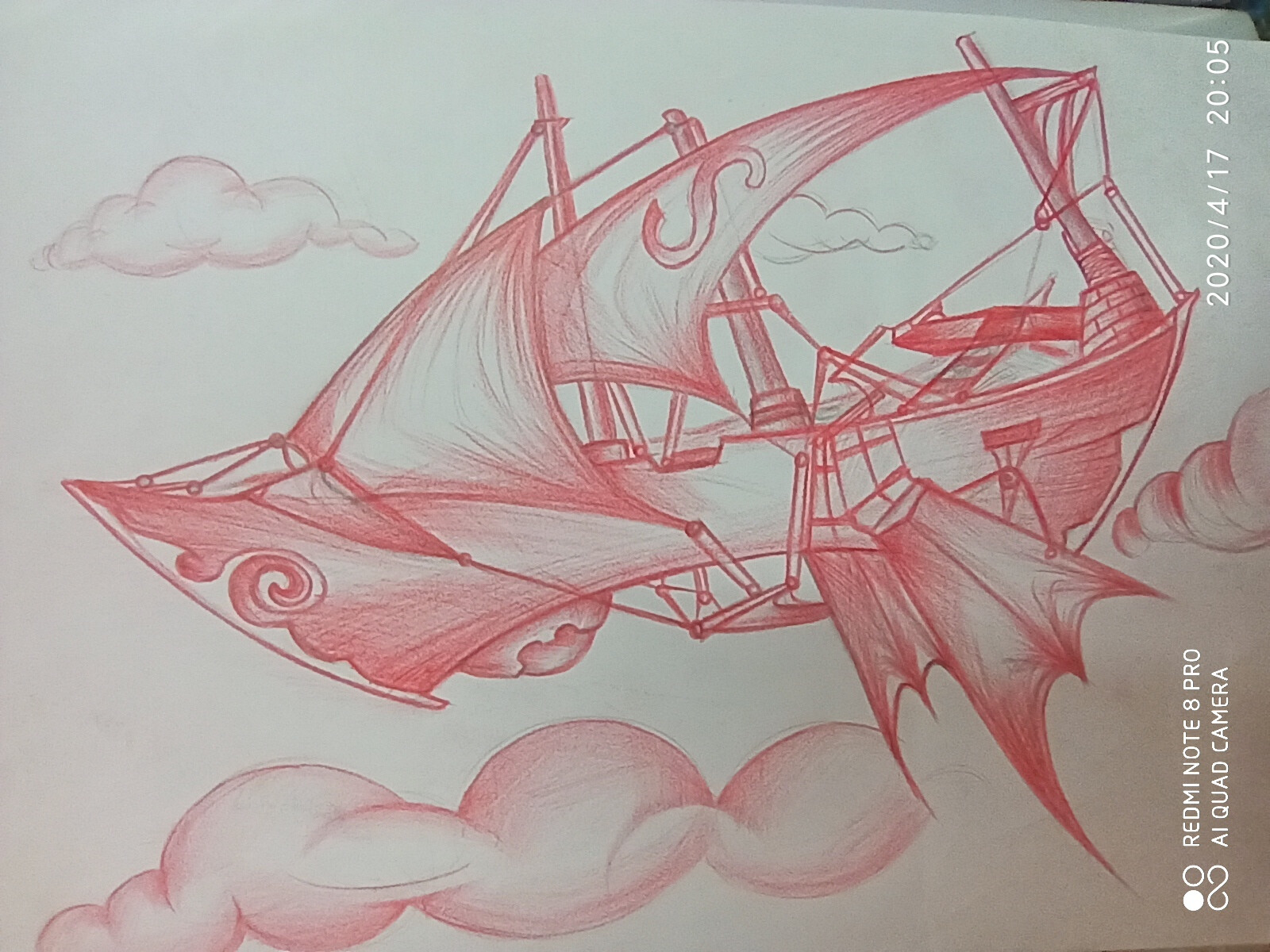 ArtStation - Flying Ship Concept