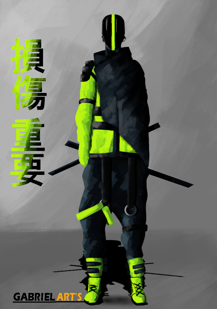 ArtStation - Cyber Ninja