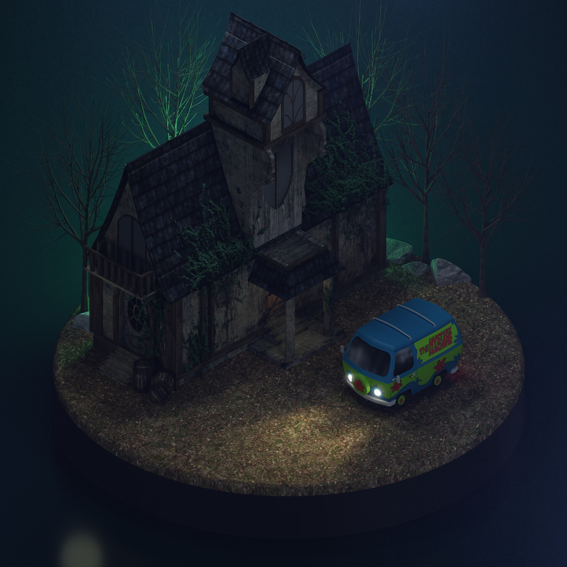 ArtStation - The Mystery Machine