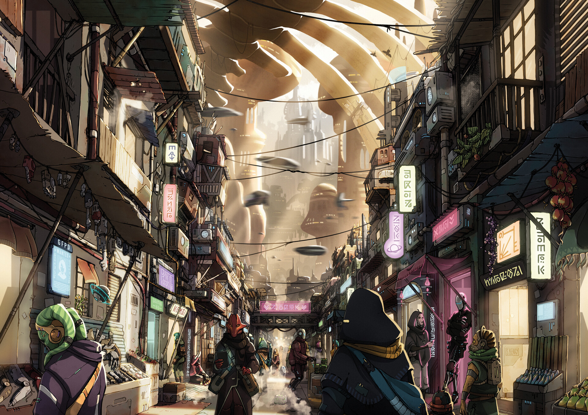 ArtStation - Alien Market