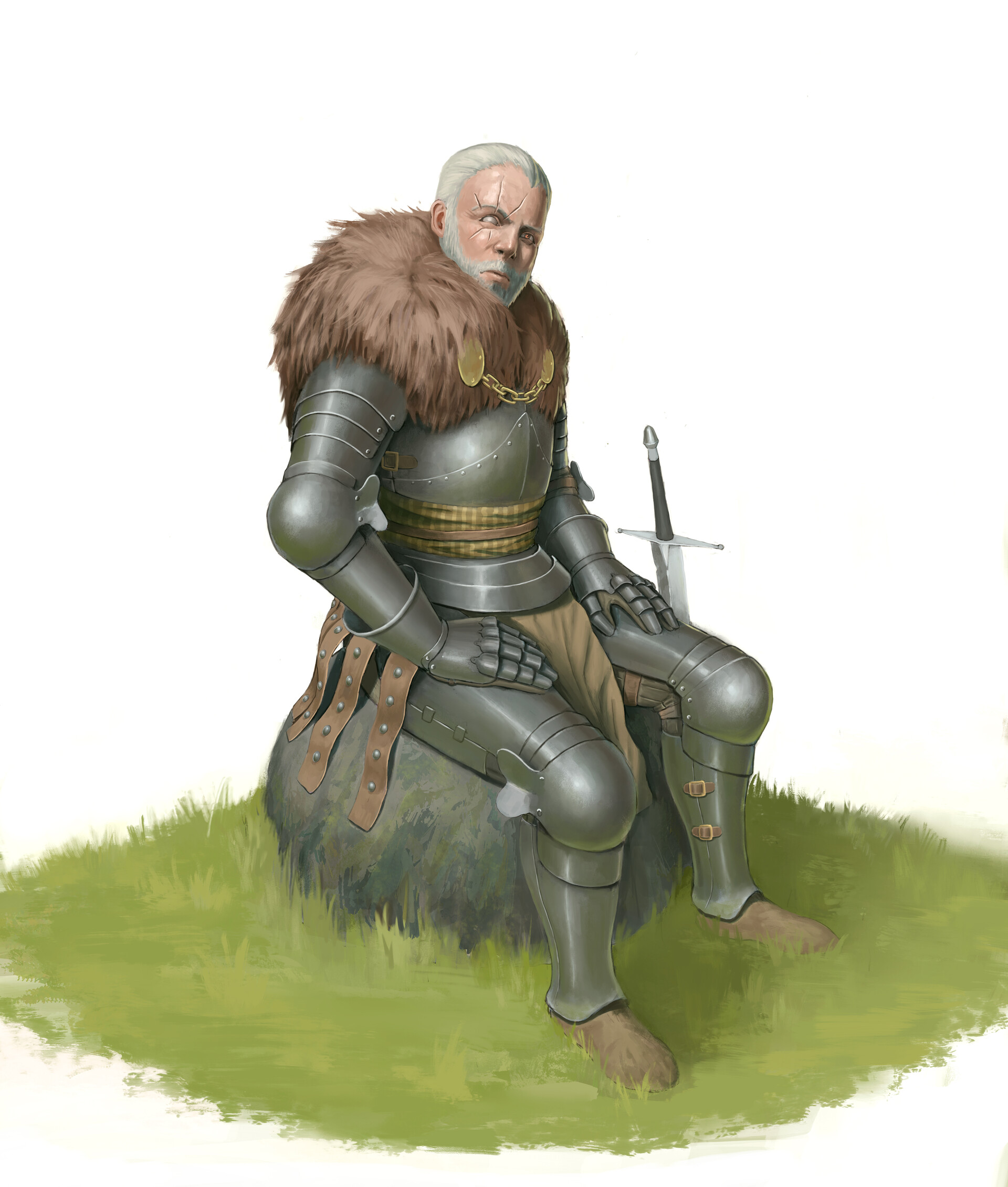 ArtStation - Full plate dude