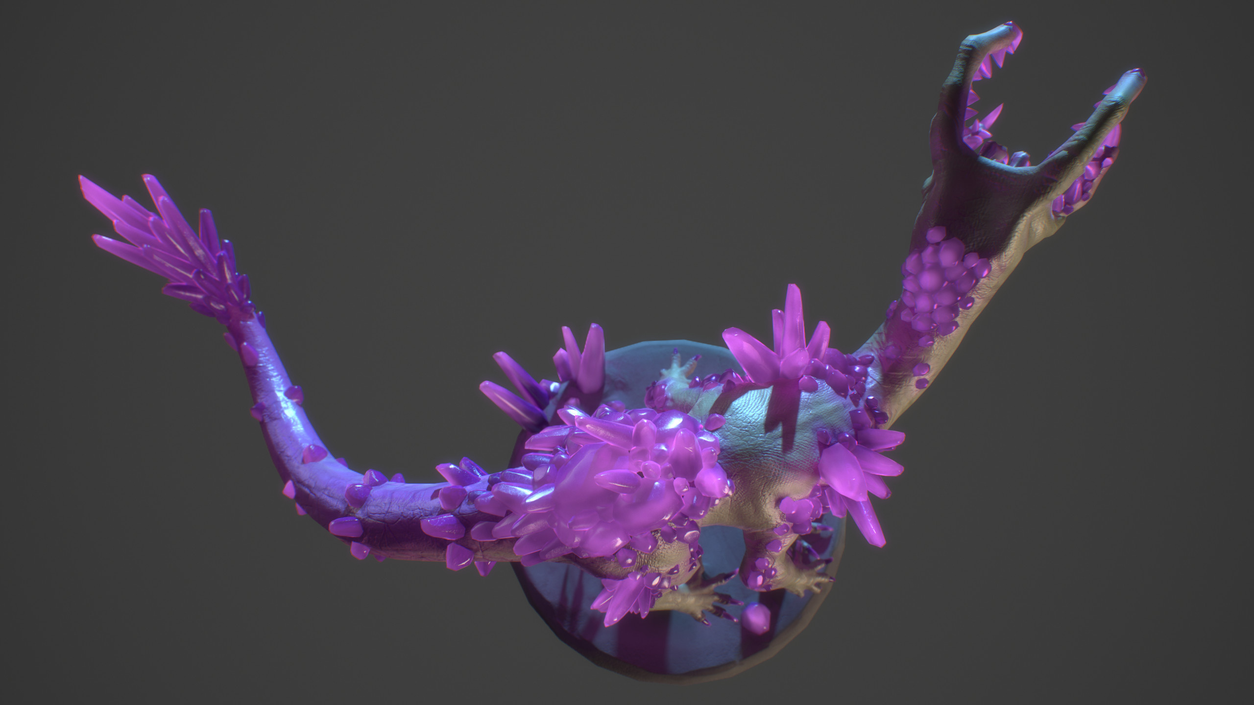 Klaus Berkenkotter - Crystal Wyrm - Model
