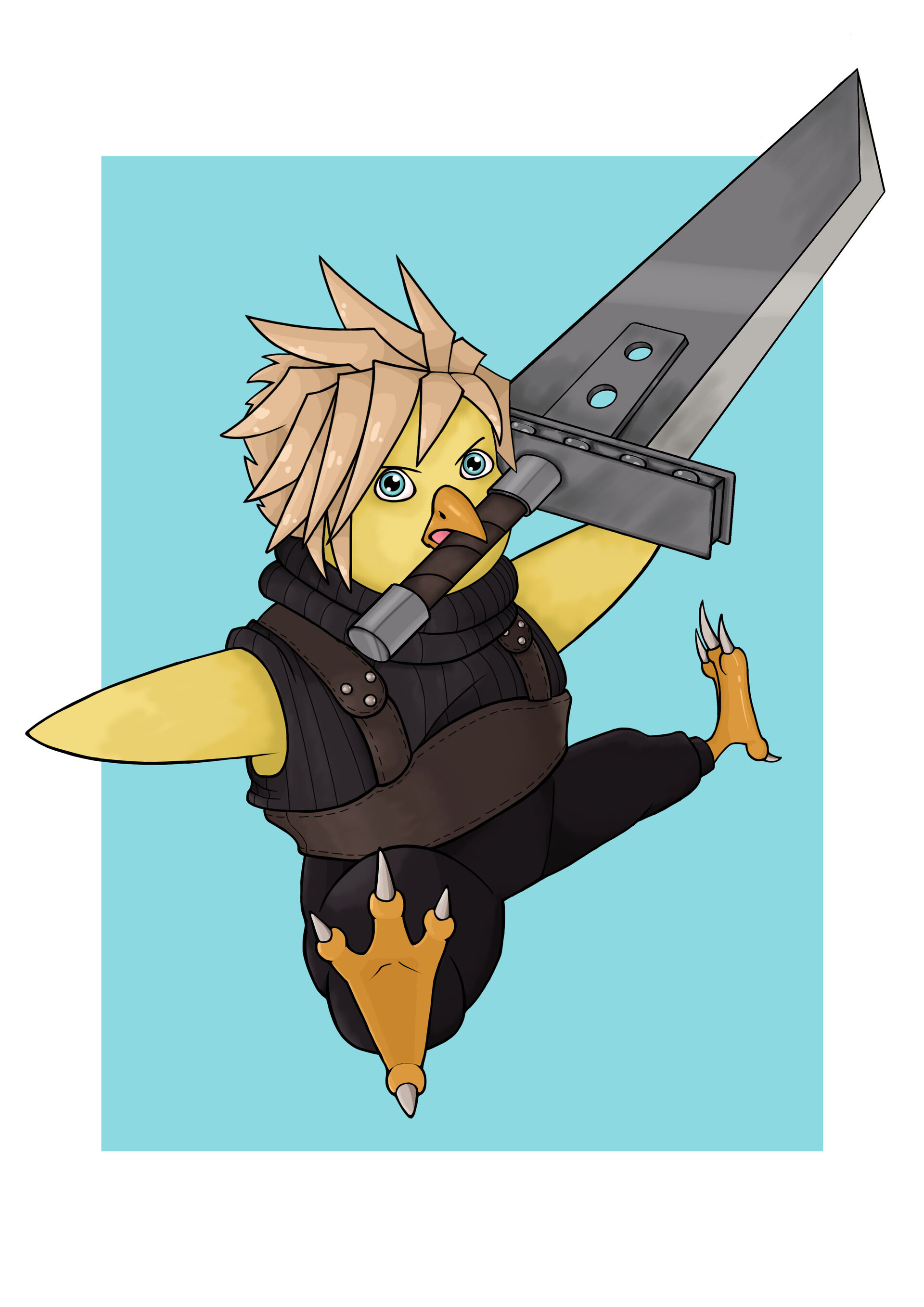 ArtStation - FFVII Choco Cloud