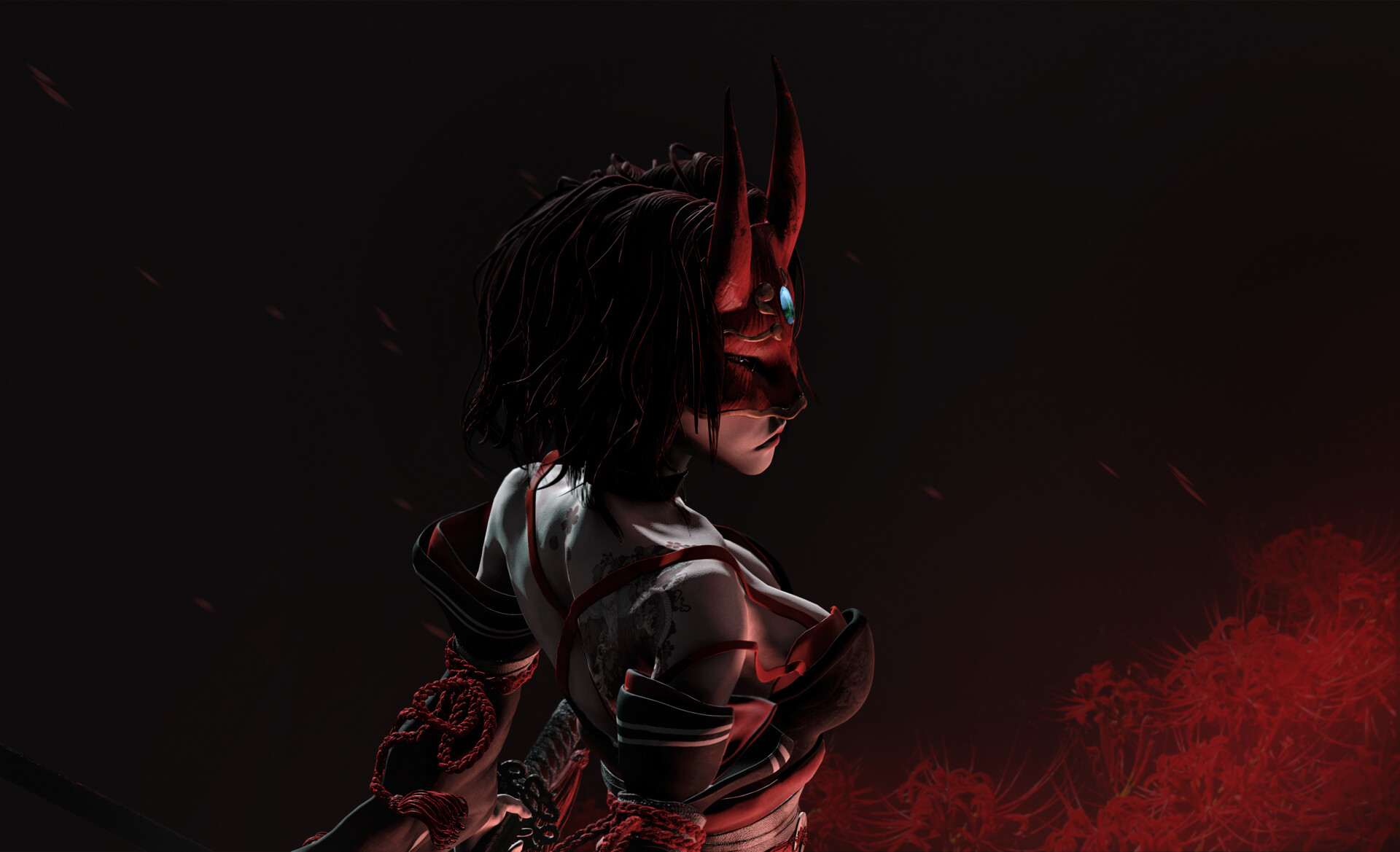 ArtStation - ONI GIRL