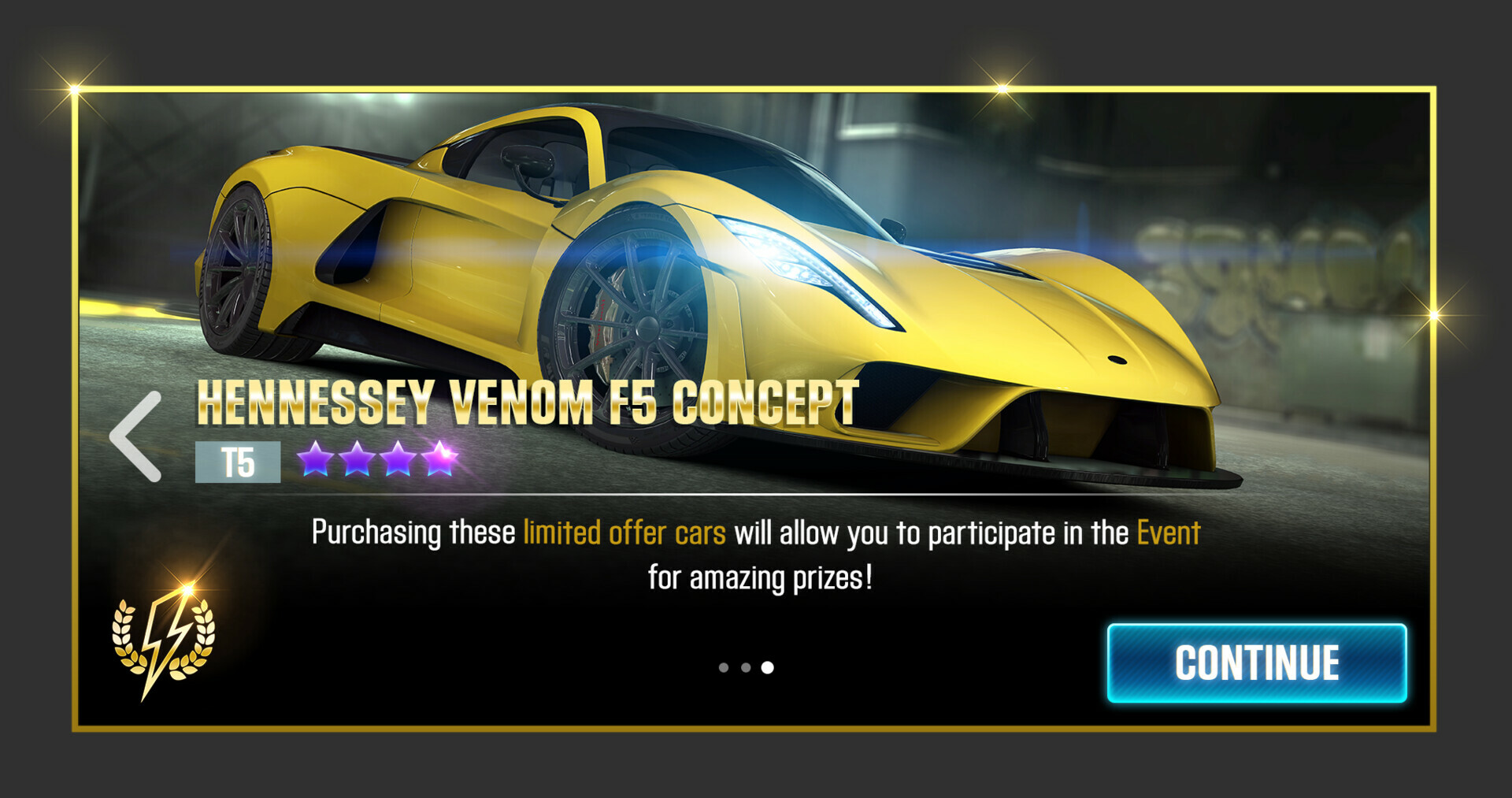 Alexis Evans - CSR2: HENNESSY VENOM F5 CONCEPT