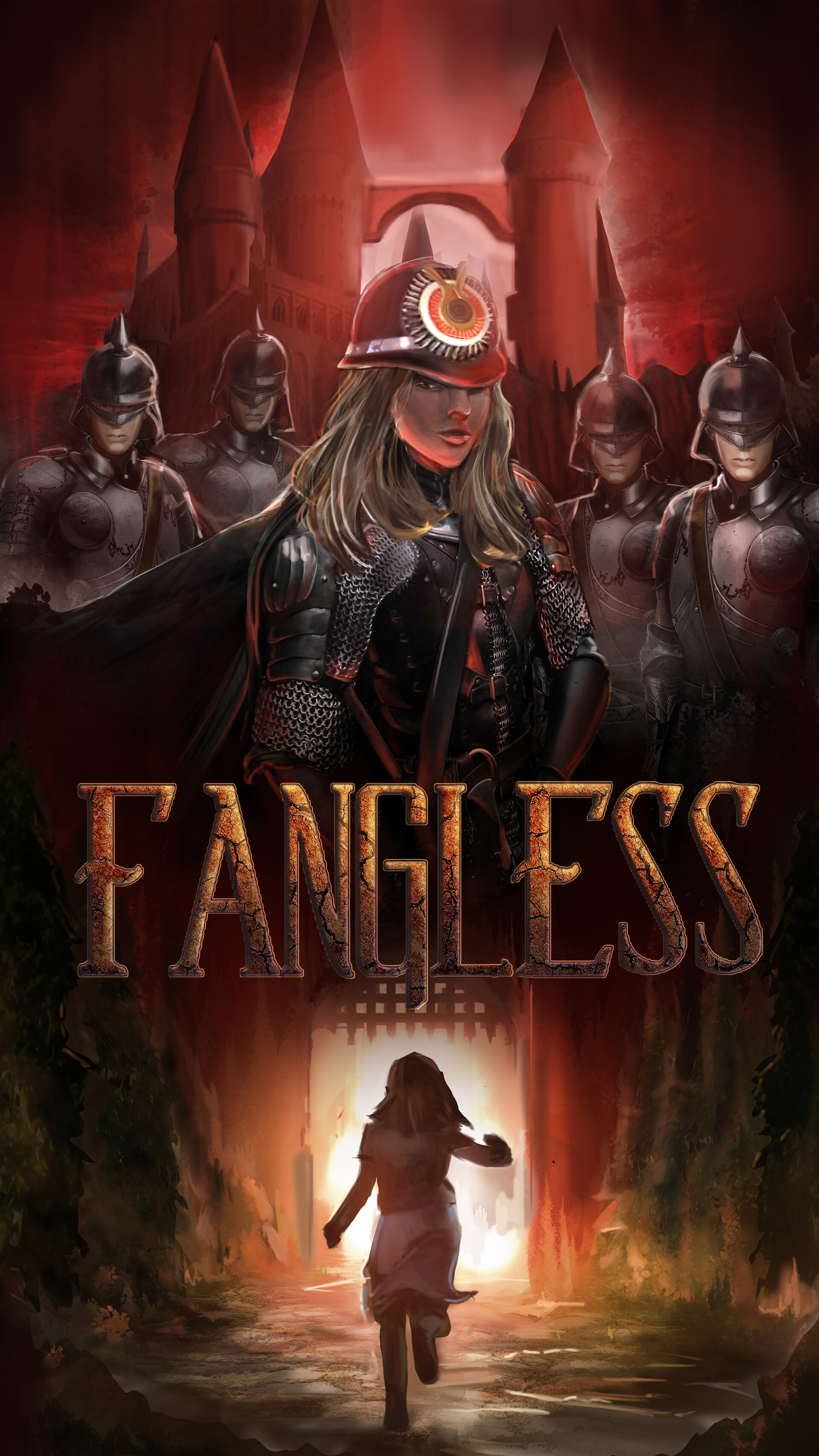 ArtStation - 'Fangless' Poster (School Project)