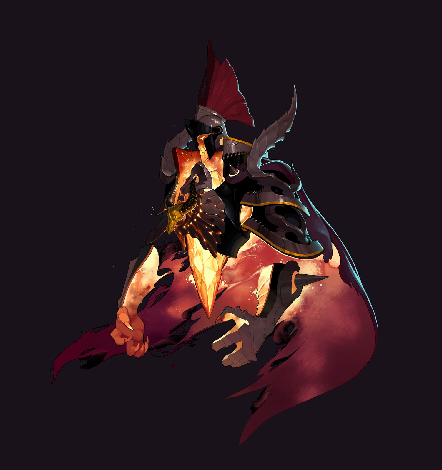 GATAN _ - Nexon-neople Dungeon & Fighter monster illustration