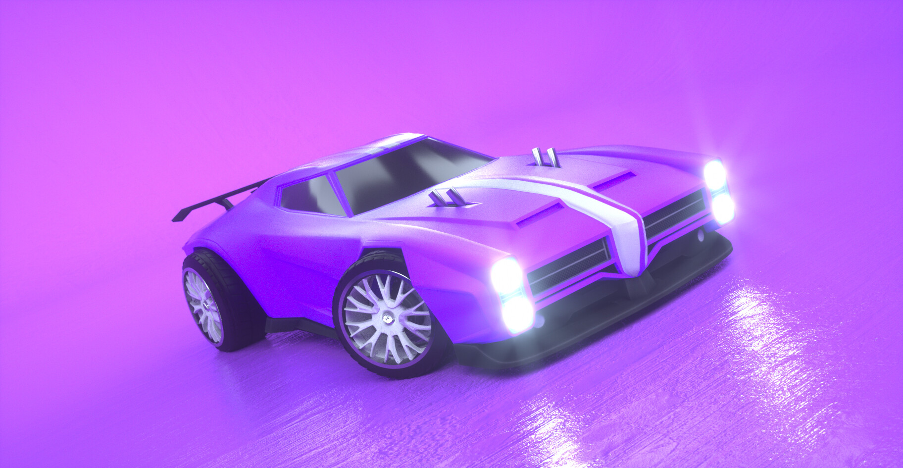 Sam Prince Rocket League Concept Art