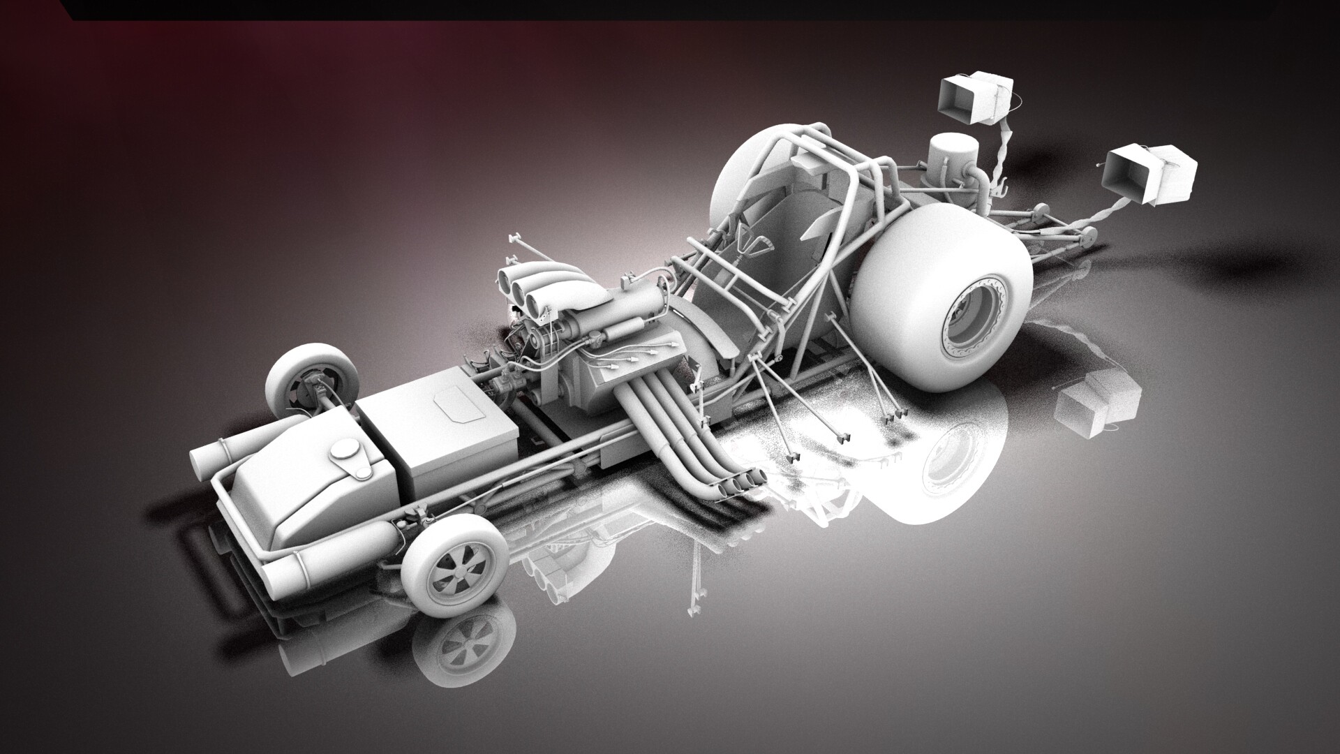 Nhra Funny Car Engine