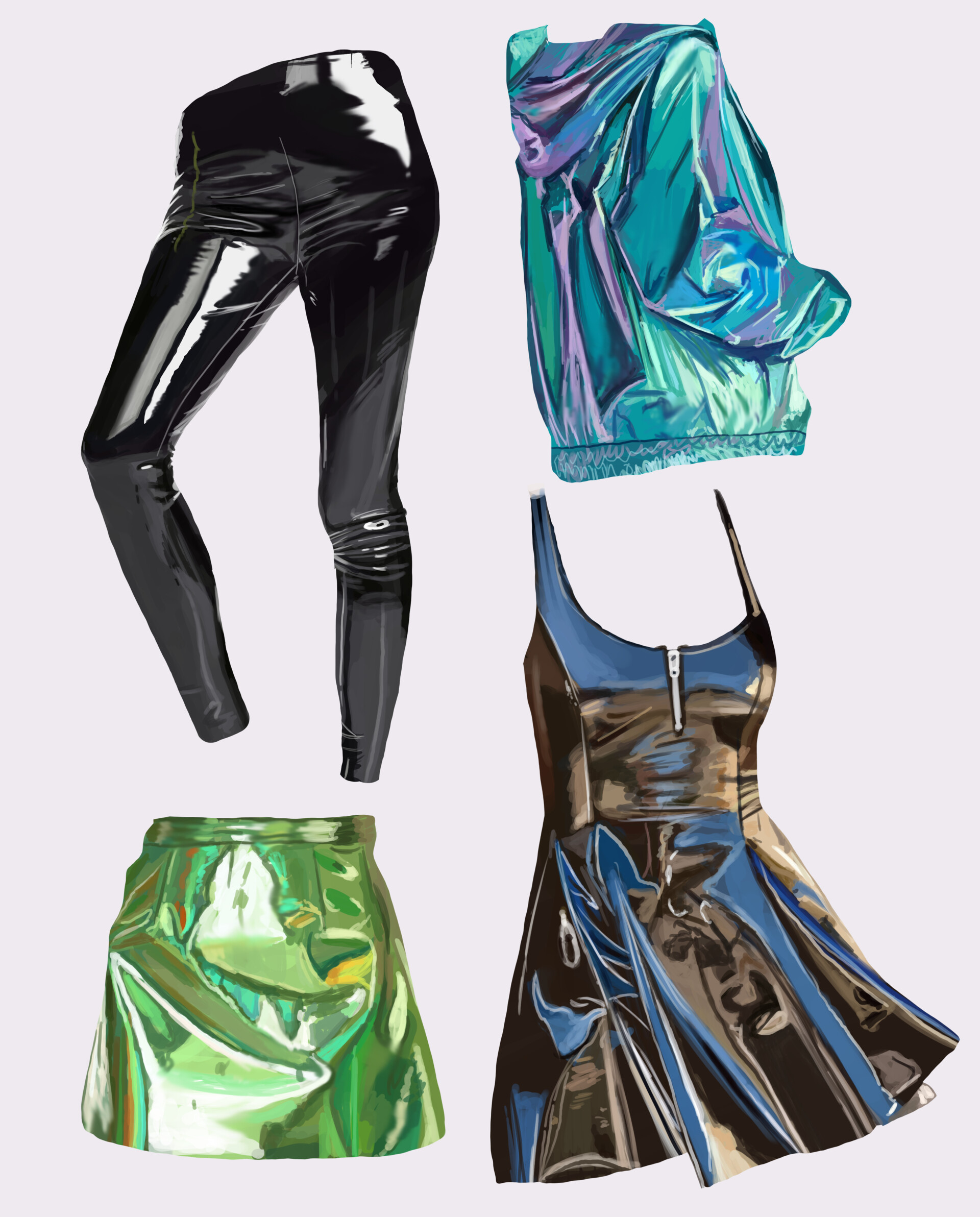 ArtStation - Cloth studies