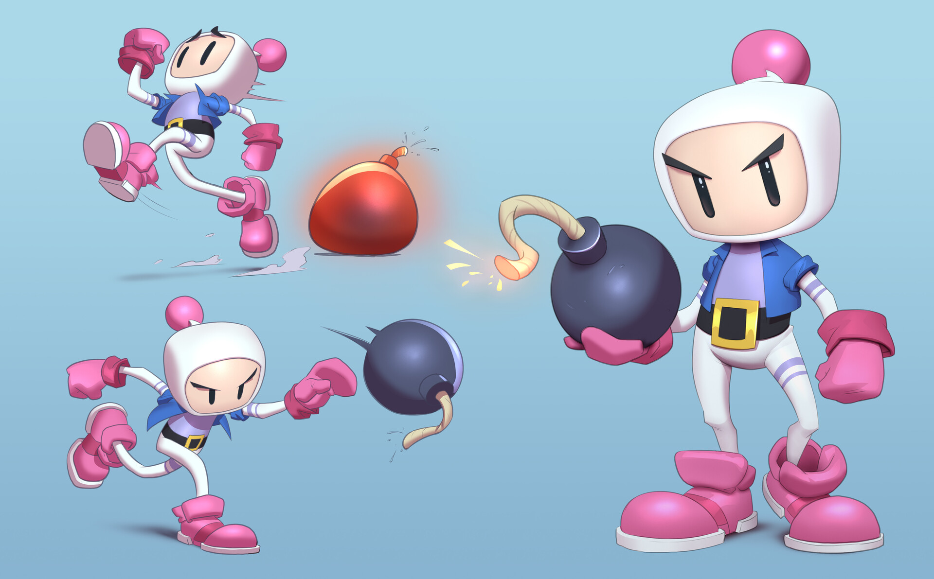 ArtStation - Bomberman Redesign