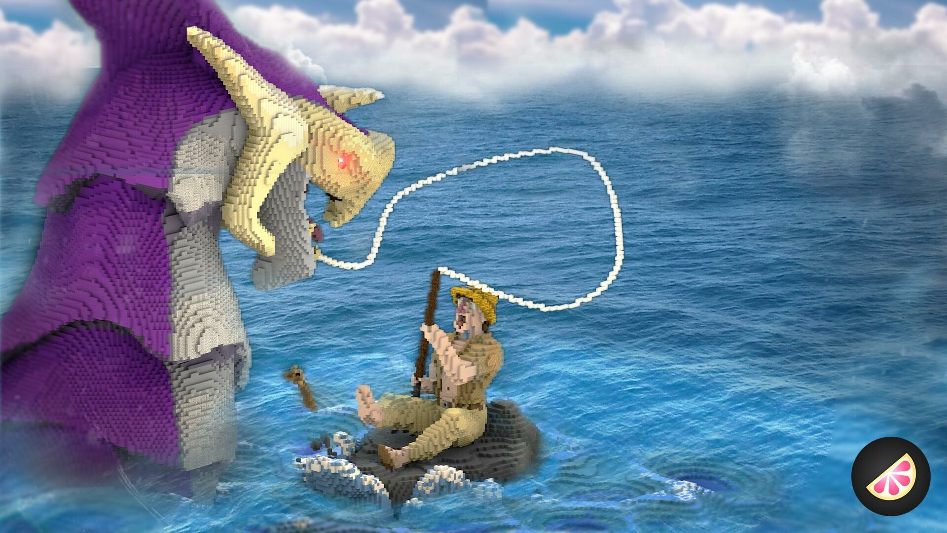 ArtStation - Fishing panic