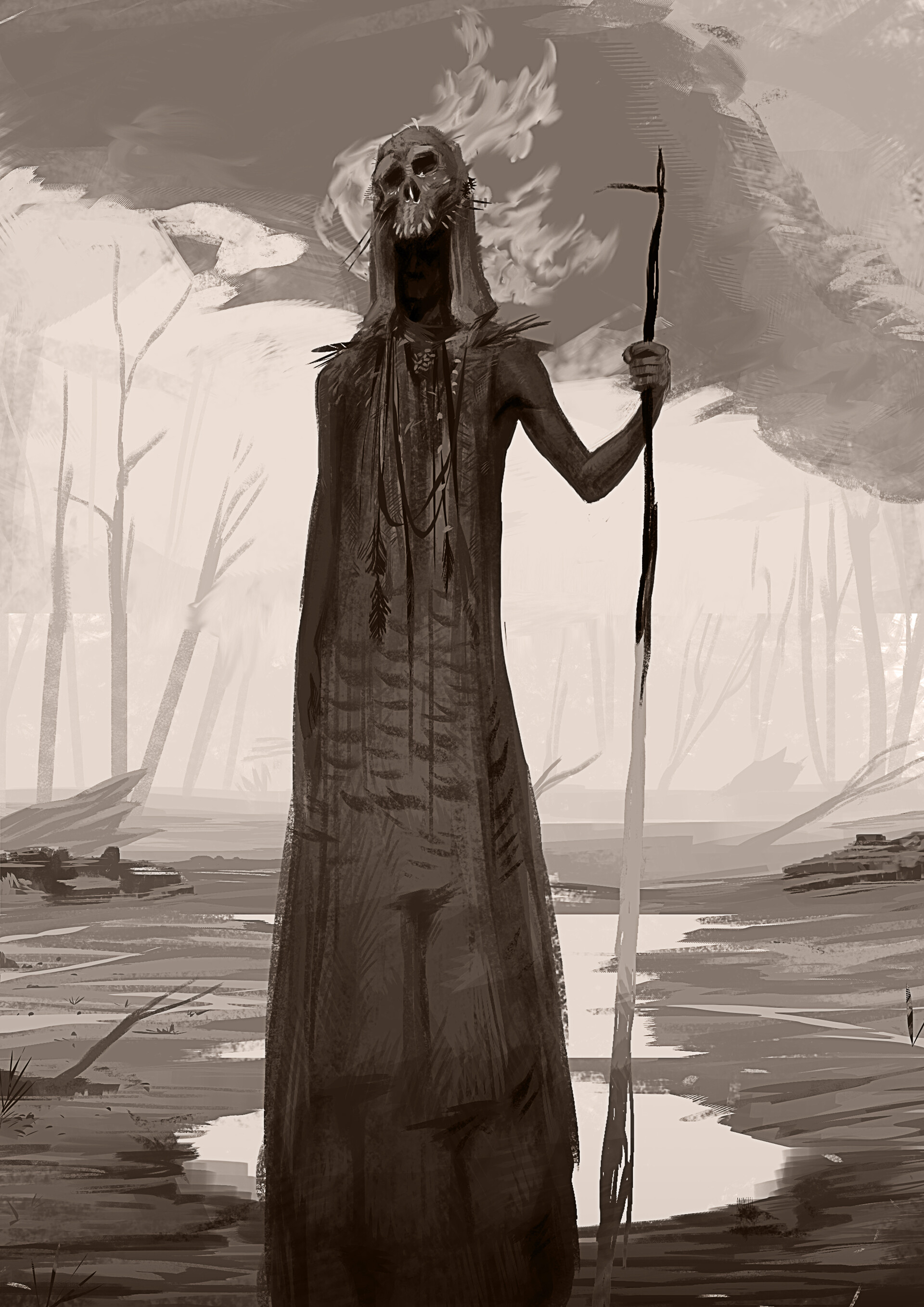 ArtStation - Red indian