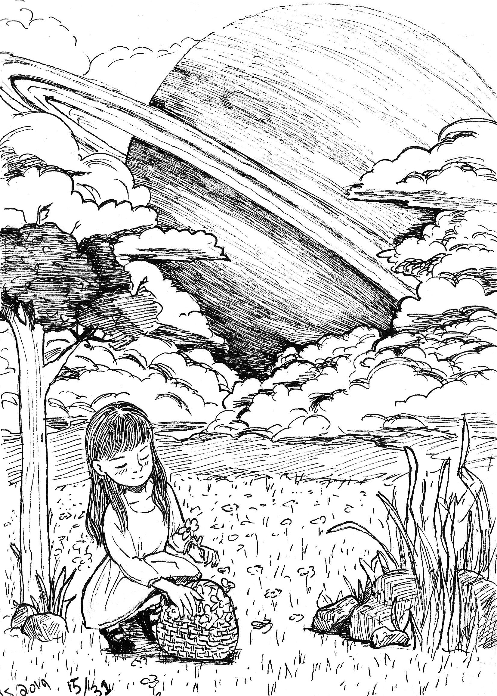 Shannon Mora Sanders - Select Inktober 2019 Work